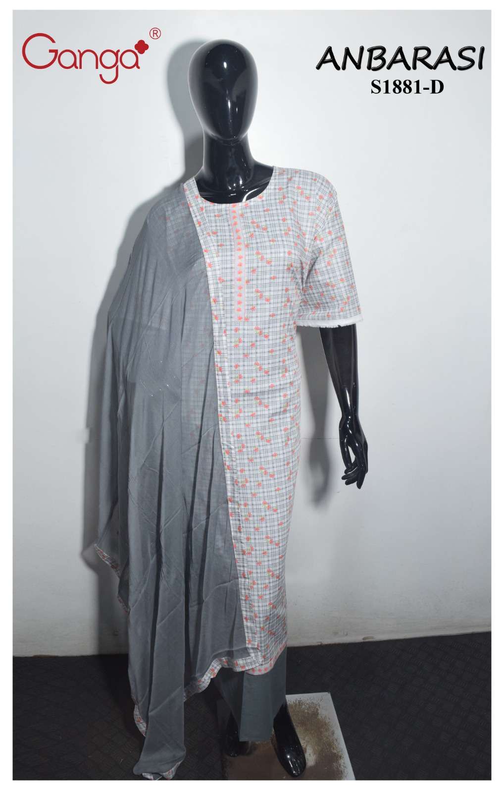 Ganga Anbarasi 1881 Exclusive Printed Cotton Branded Suit Designs