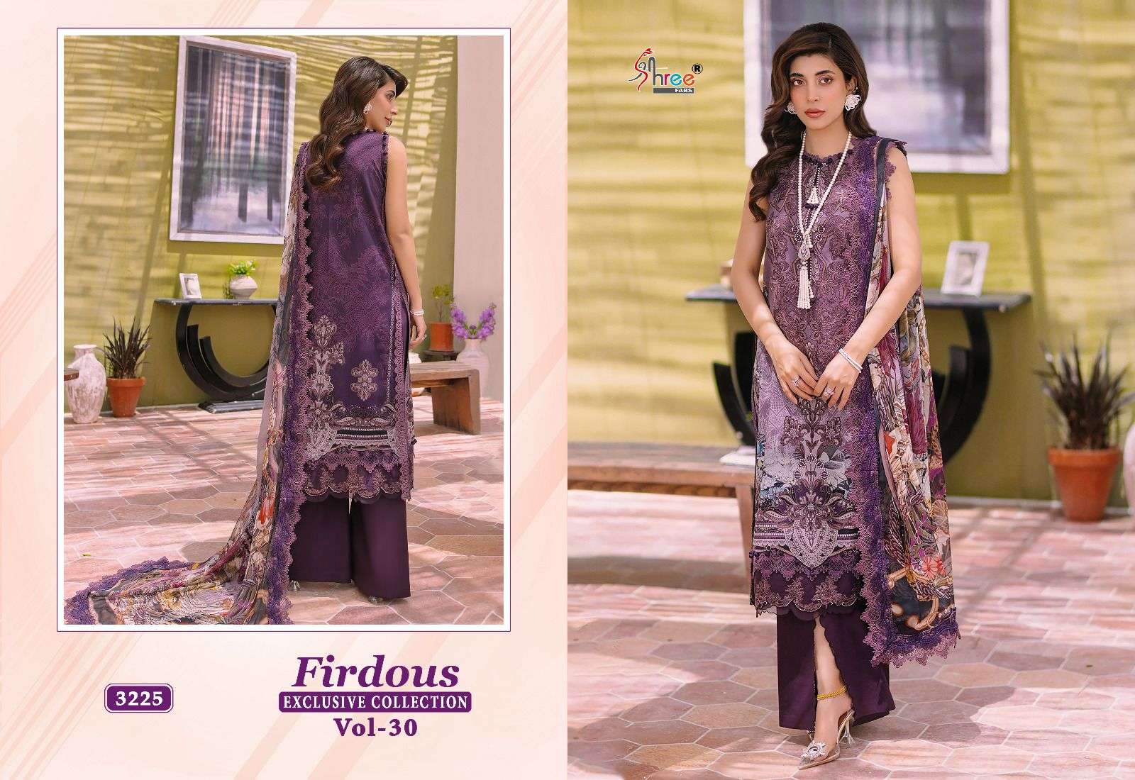 Shree Fabs Firdous Exclusive Collection Vol 30 Patch Work pakistani ...
