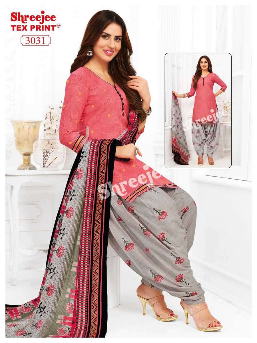 Shreejee Shagun Patiyala Vol 30 Fancy Patiyala Print Pure Cotton Suit Exporter