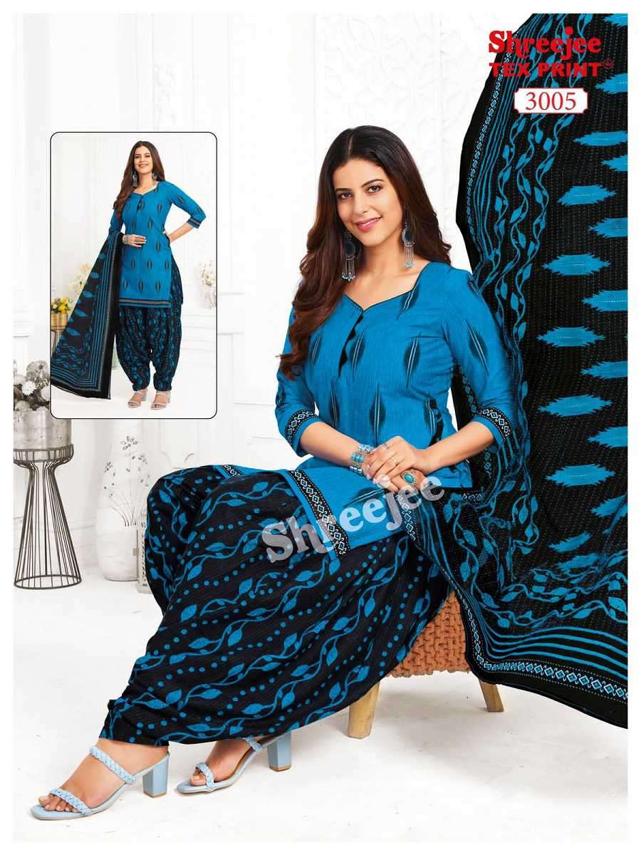 Shreejee Shagun Patiyala Vol 30 Fancy Patiyala Print Pure Cotton Suit Exporter