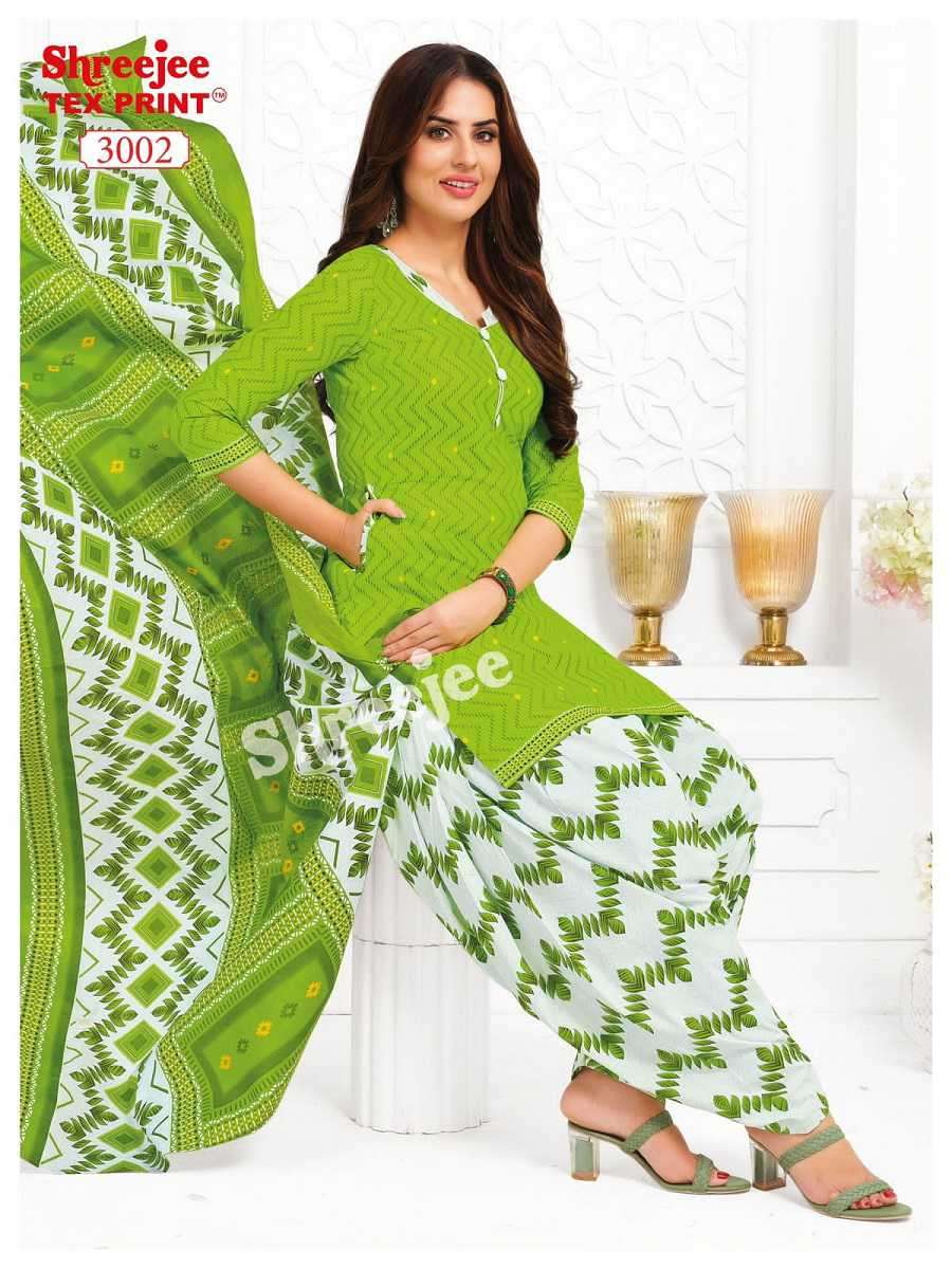 Shreejee Shagun Patiyala Vol 30 Fancy Patiyala Print Pure Cotton Suit Exporter