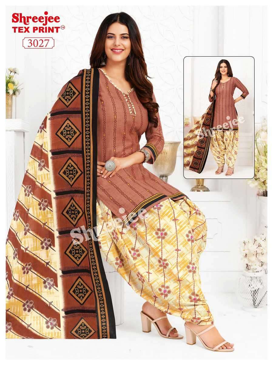 Shreejee Shagun Patiyala Vol 30 Fancy Patiyala Print Pure Cotton Suit Exporter