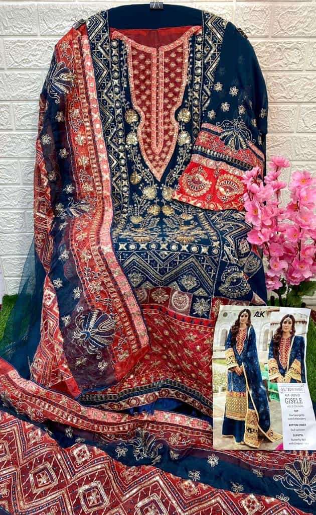 Al Khushbu 2025 D Heavy Designer Style Pakistani Party Wear Suit Wholesaler