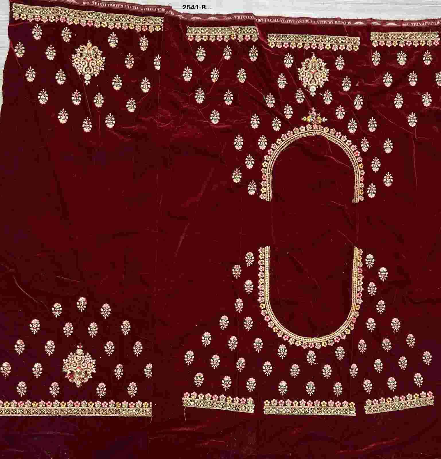 Anjani Art 2541 Colors Heavy Designs Velvet Dulhan Lehenga Latest ...