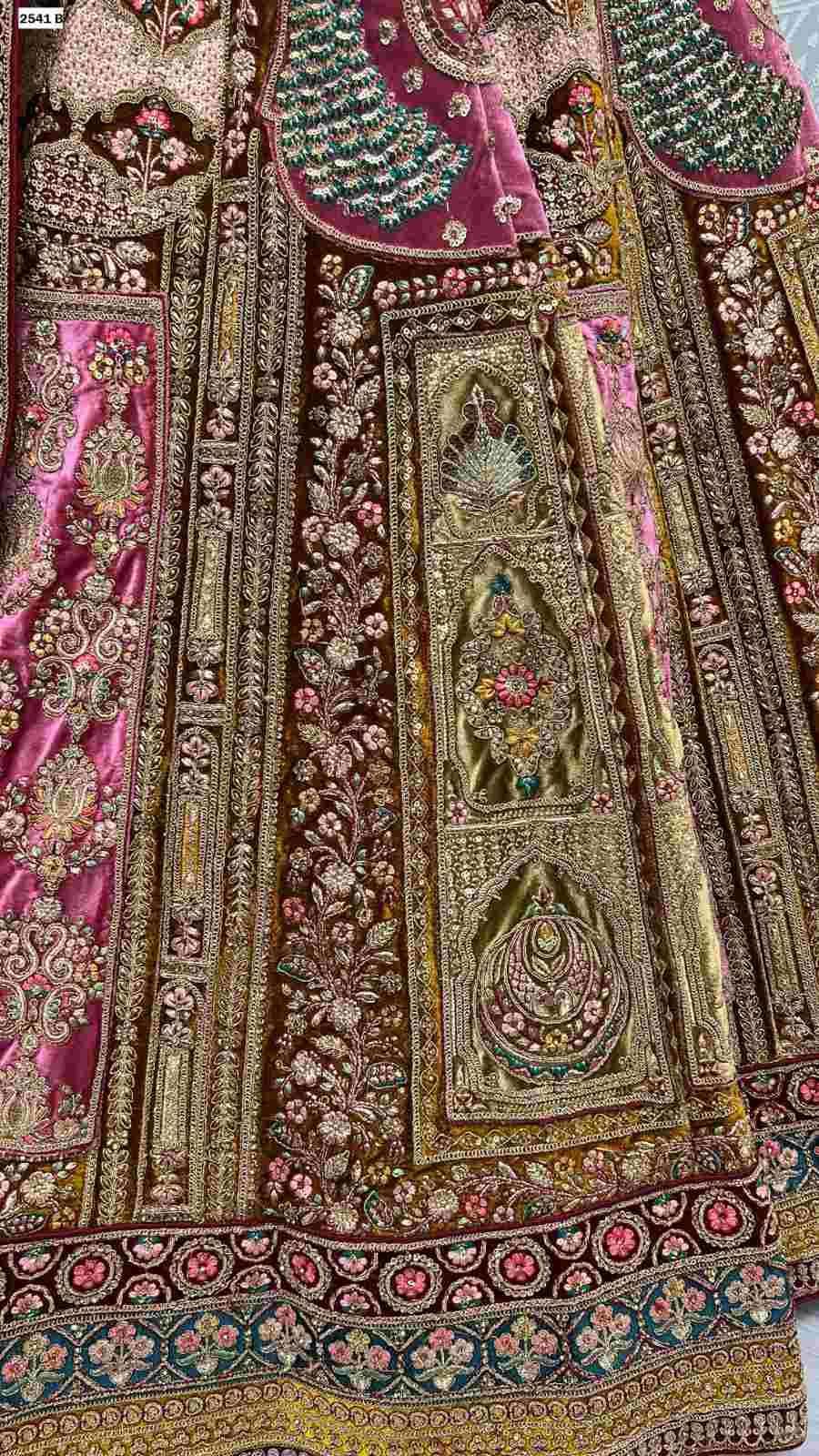 Anjani Art 2541 Colors Heavy Designs Velvet Dulhan Lehenga Latest ...