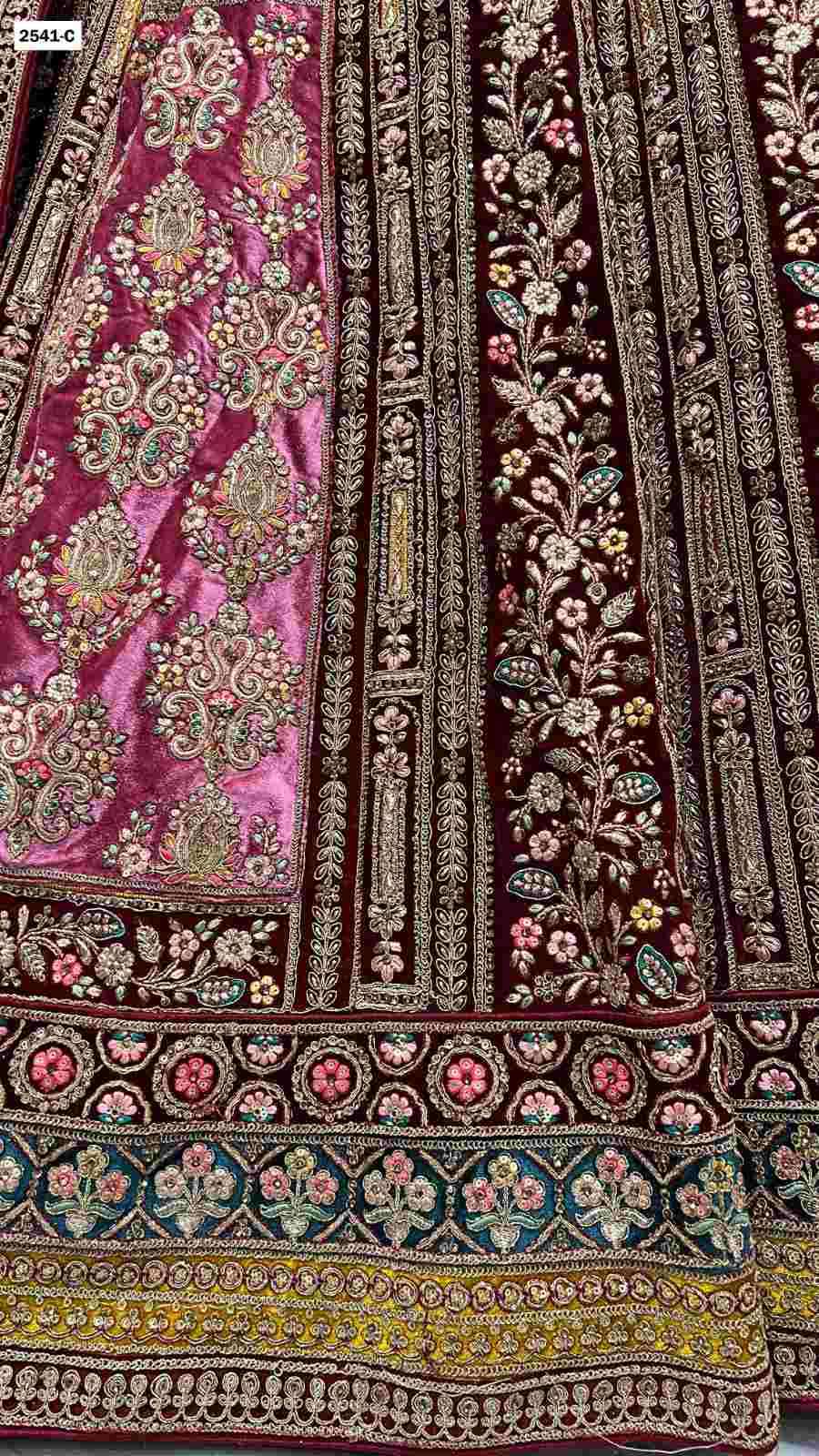 Anjani Art 2541 Colors Heavy Designs Velvet Dulhan Lehenga Latest ...