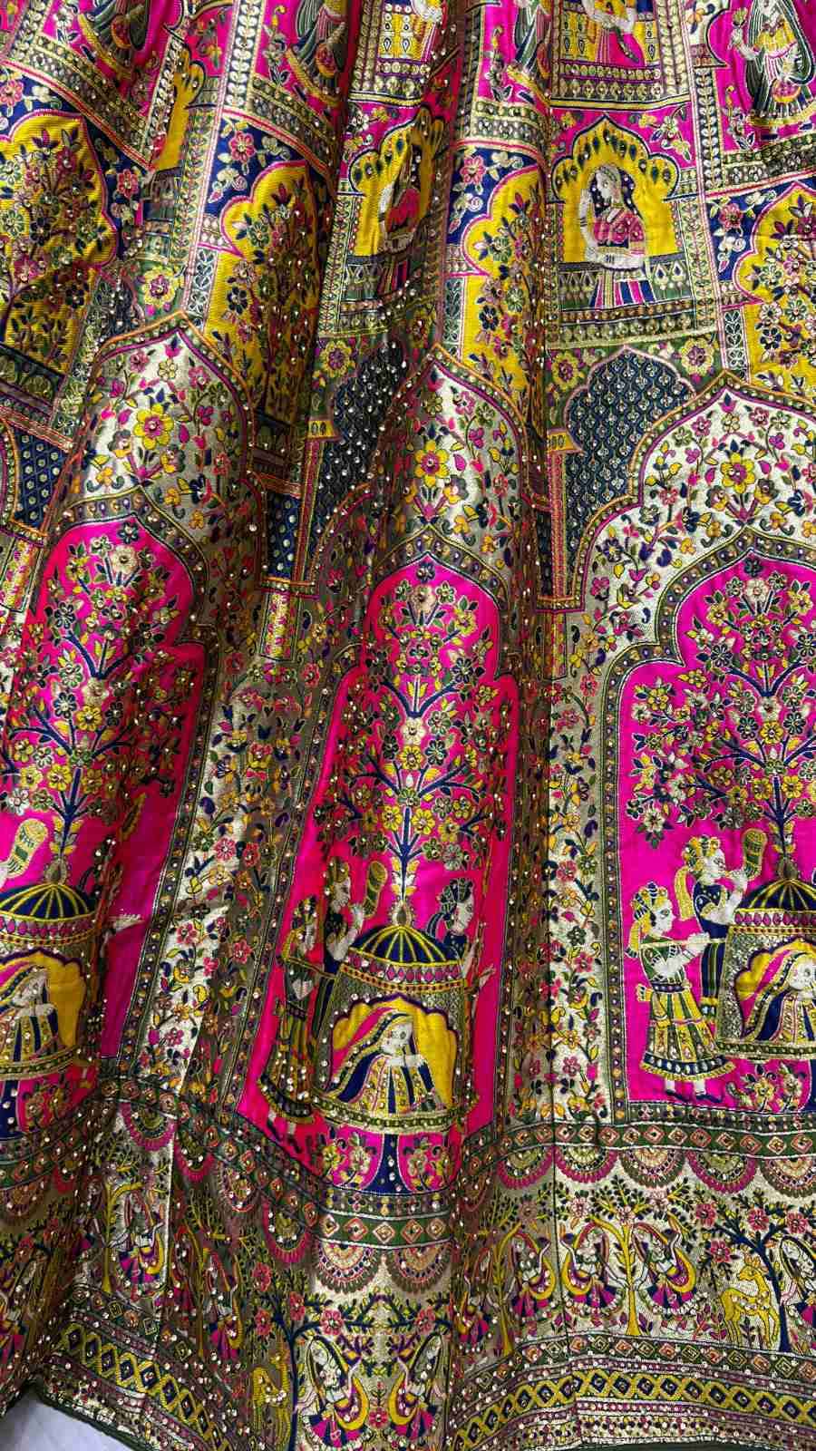 Anjani Art 2542 Colors Heavy Banarasi Designer Dulhan Lehenga Exporter