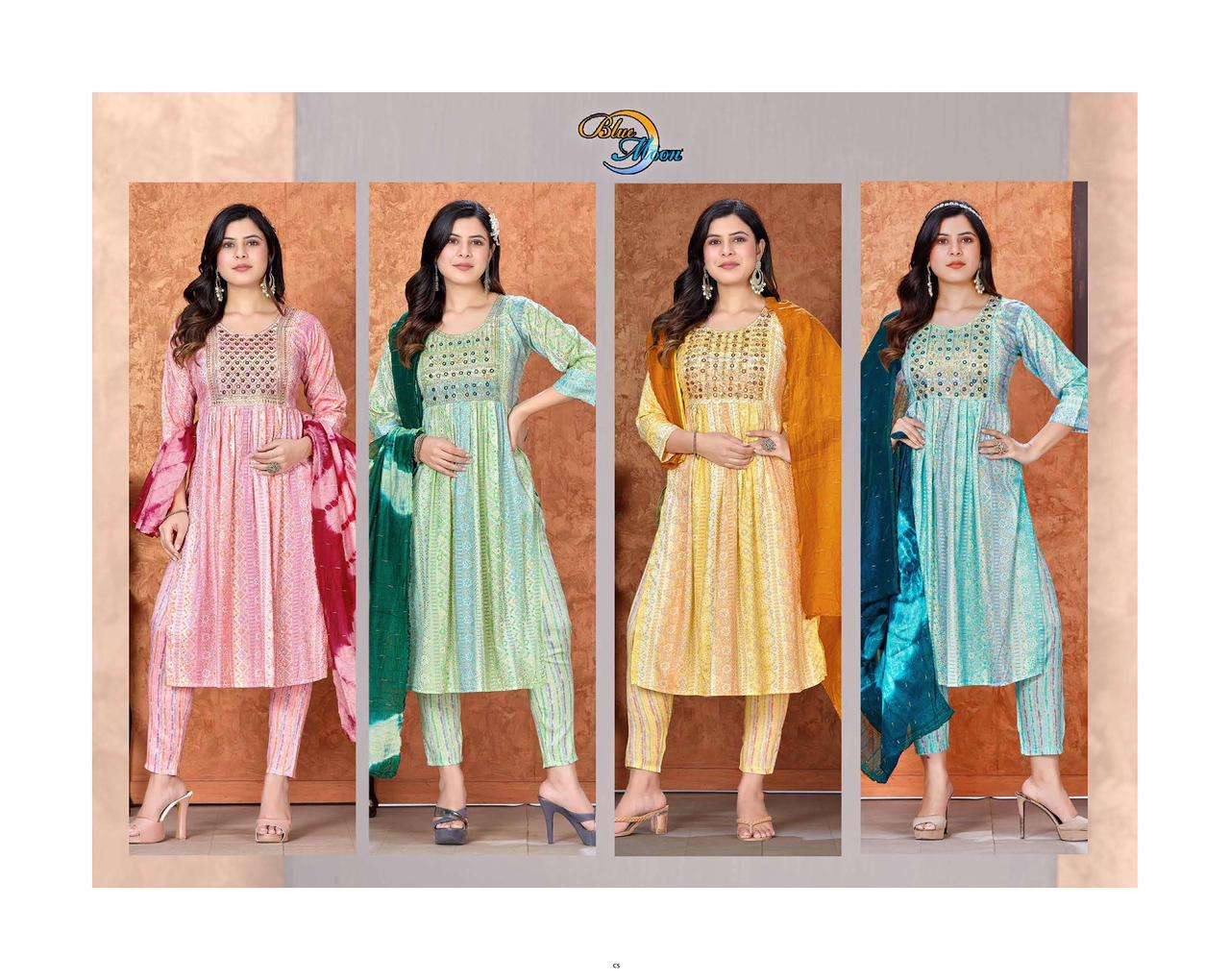 Jlf Blue Moon Exclusive 3 Piece Readymade Sets Catalog Wholesaler