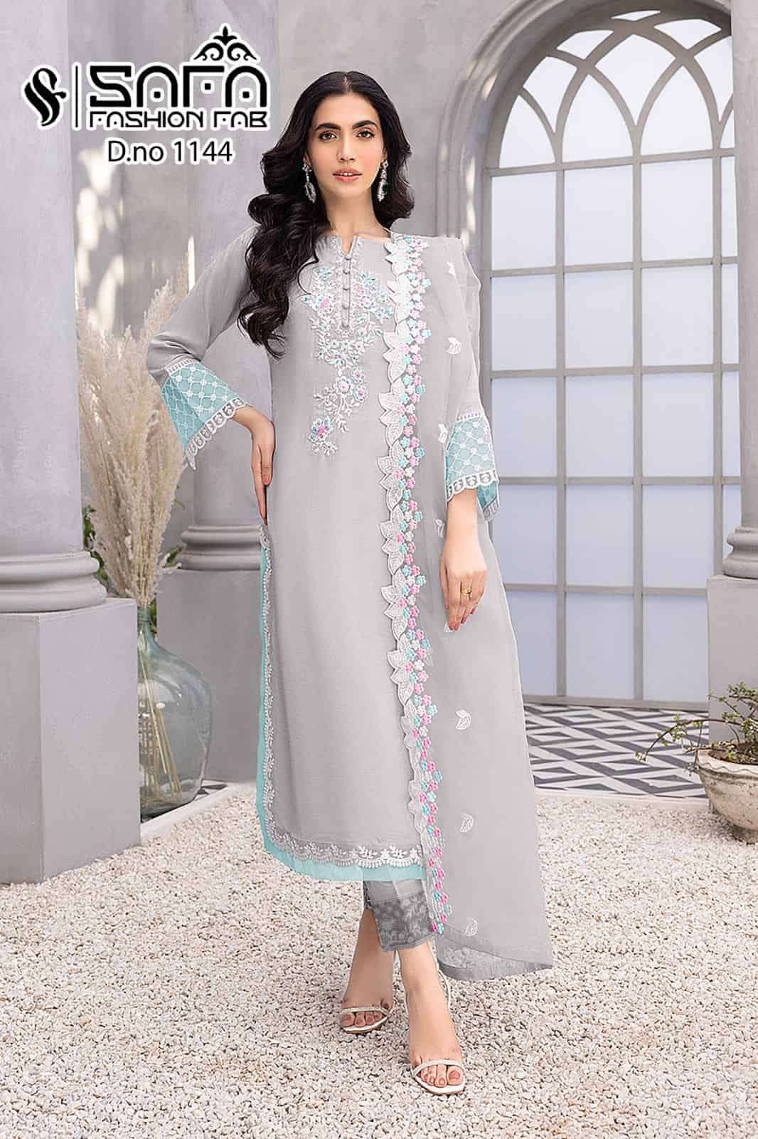 Safa Fashion Fab 1144 Readymade Formal Wear Collection