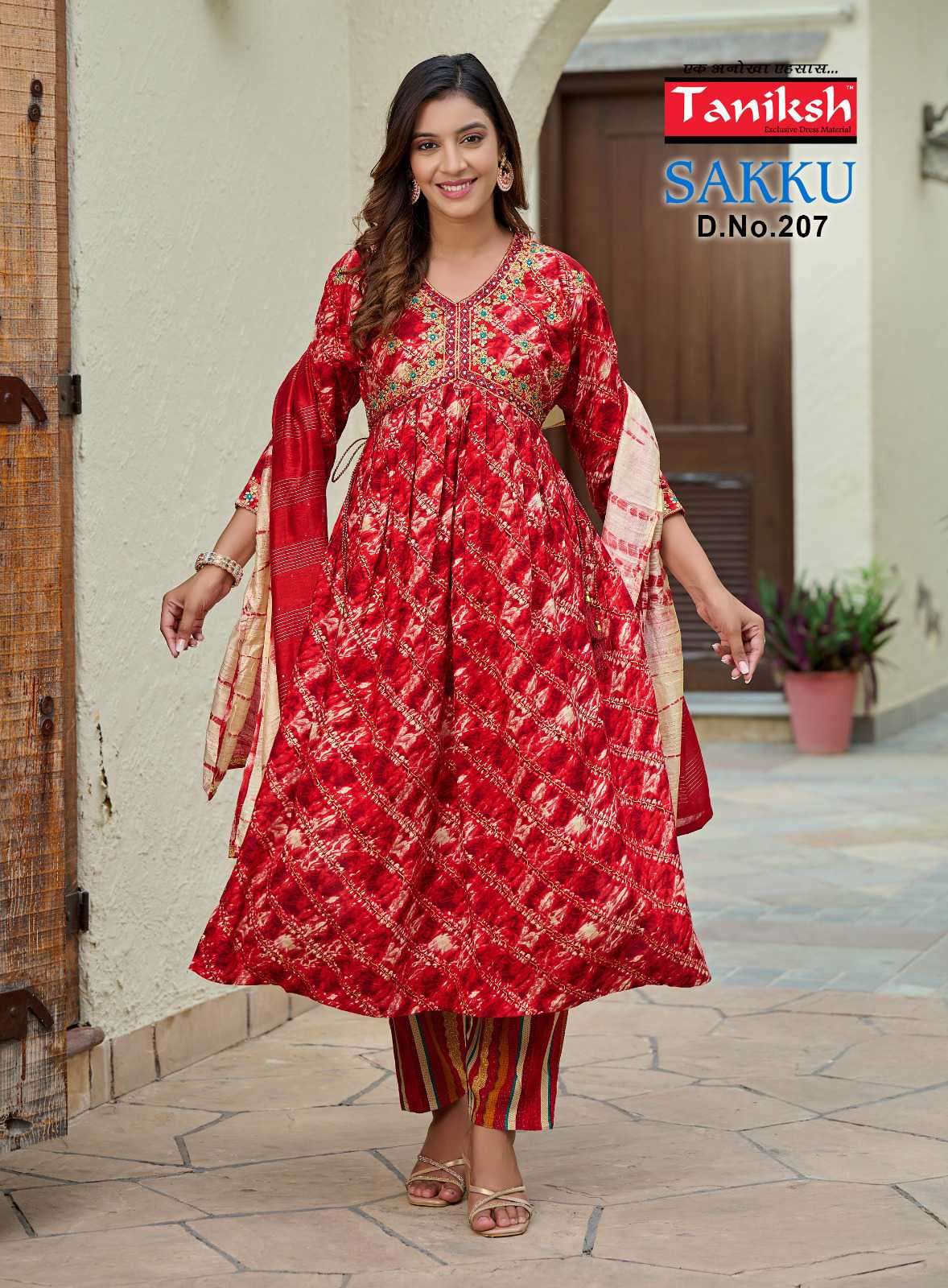 Taniksh Sakku Vol 2 Exclusive Aaliya Style Readymade Suit Catalog Dealers