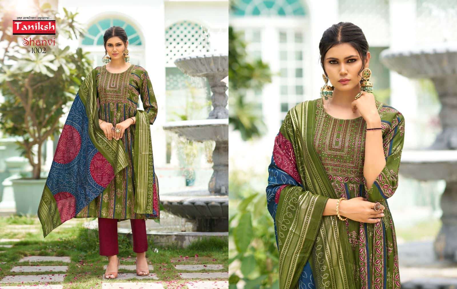 Taniksh Shanvi Vol 1 Nayra pattern readymade Dress New Collection