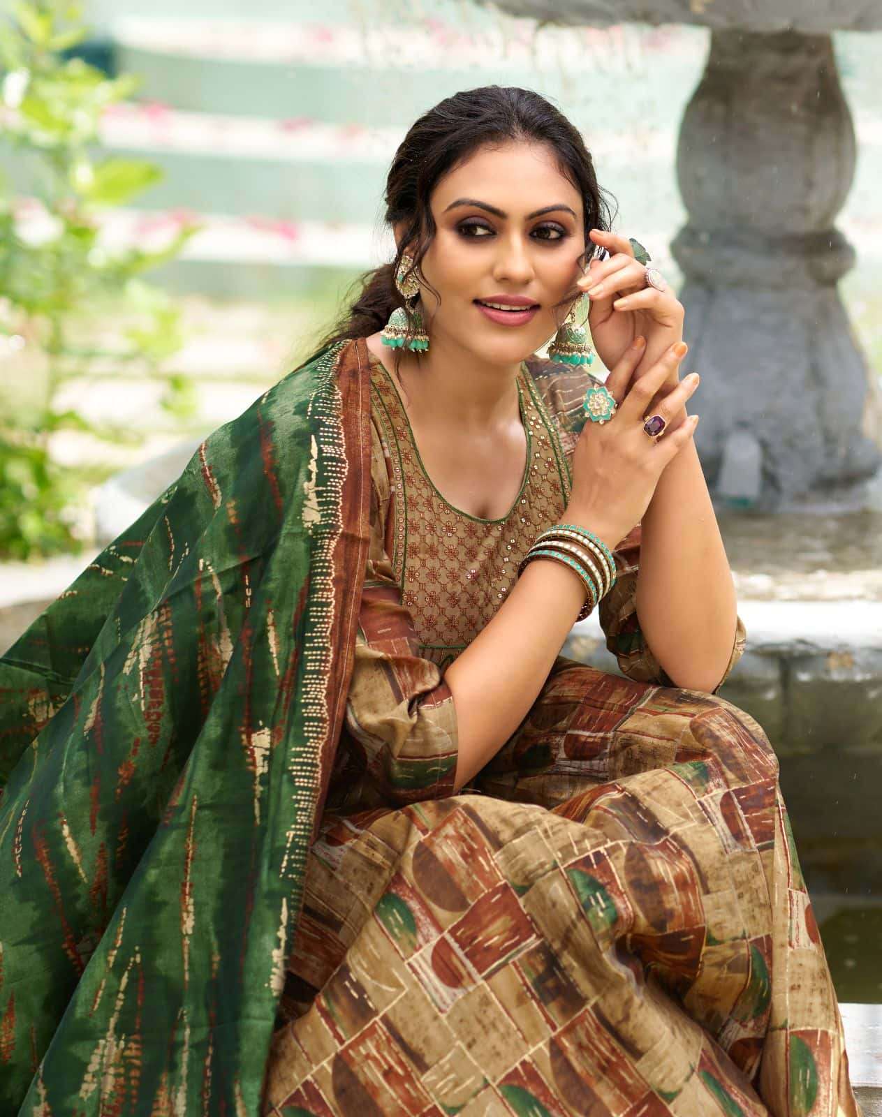 Taniksh Shanvi Vol 1 Nayra pattern readymade Dress New Collection