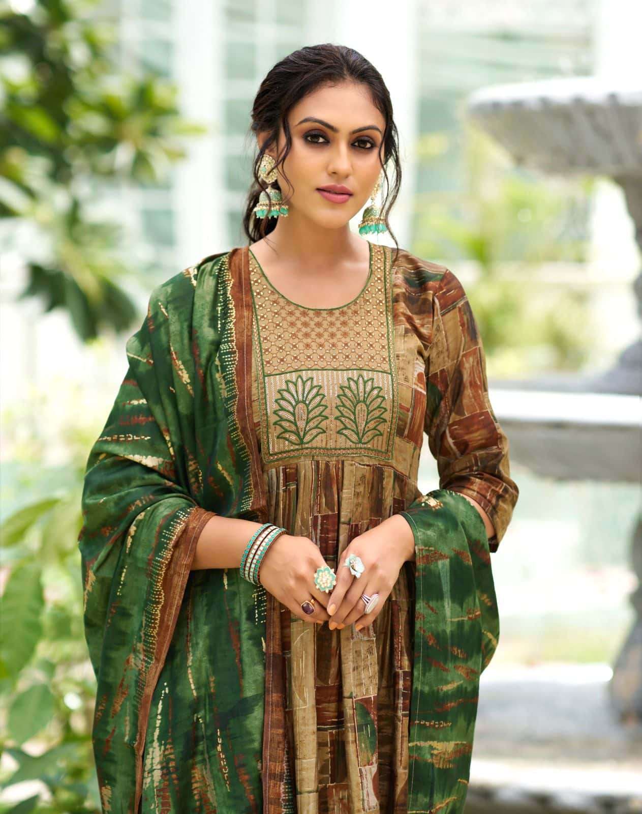 Taniksh Shanvi Vol 1 Nayra pattern readymade Dress New Collection