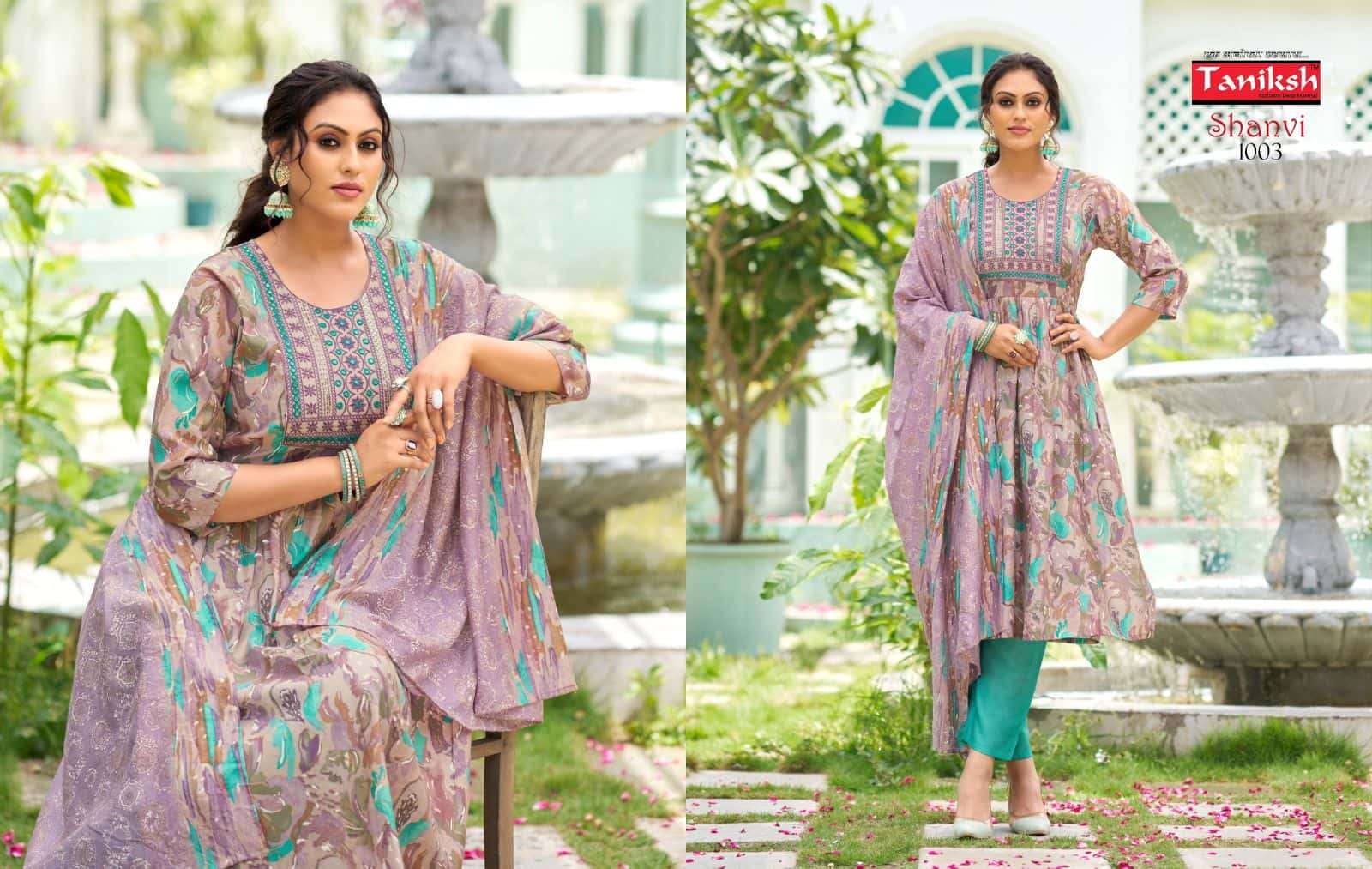 Taniksh Shanvi Vol 1 Nayra pattern readymade Dress New Collection