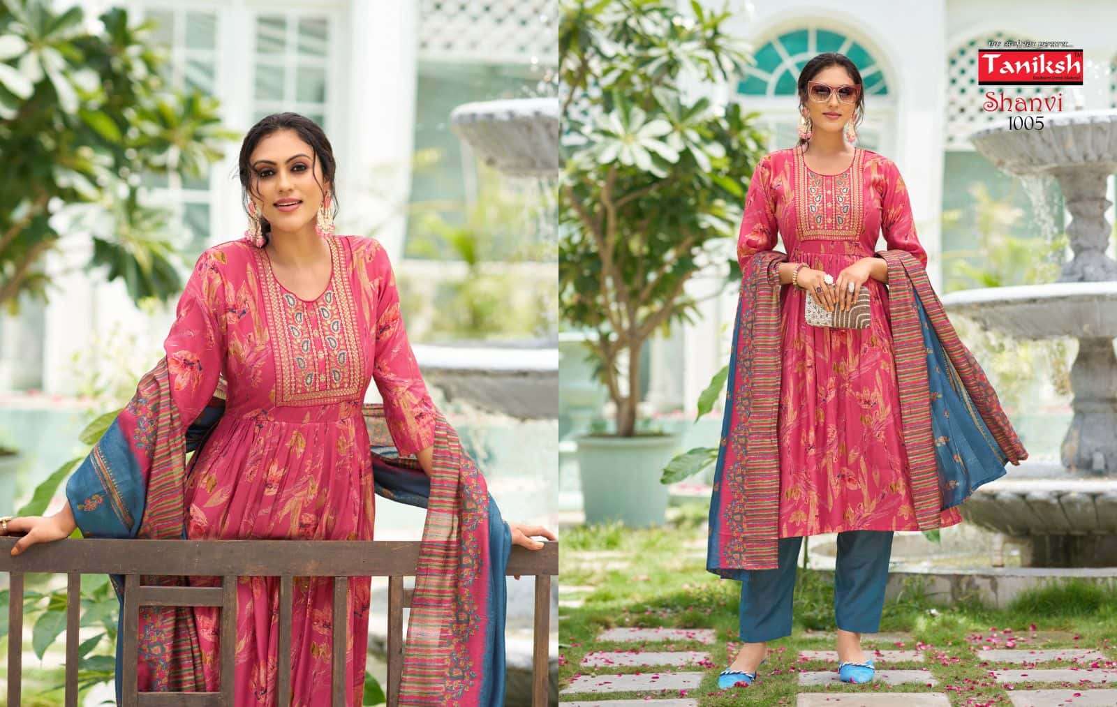 Taniksh Shanvi Vol 1 Nayra pattern readymade Dress New Collection