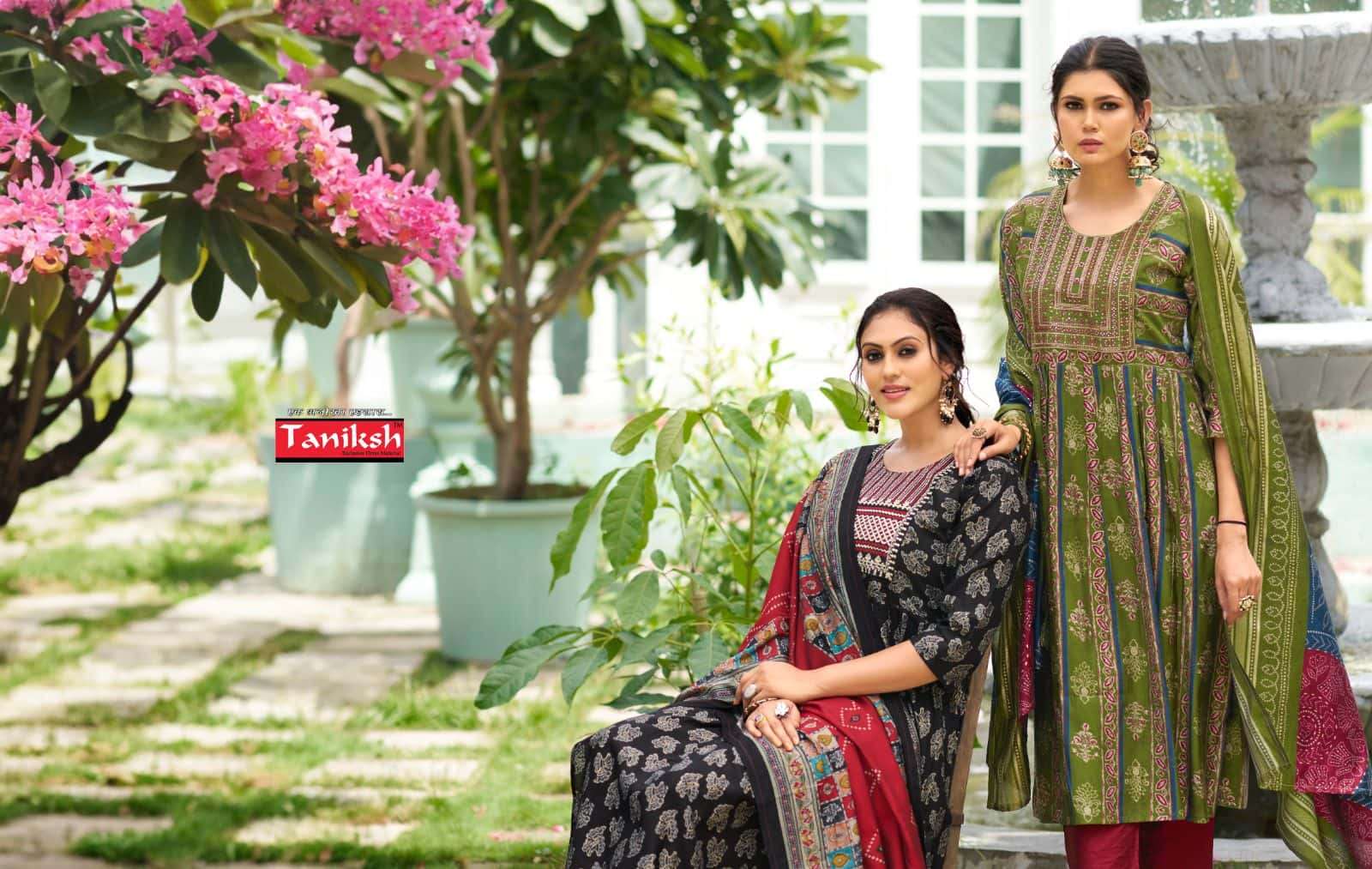 Taniksh Shanvi Vol 1 Nayra pattern readymade Dress New Collection