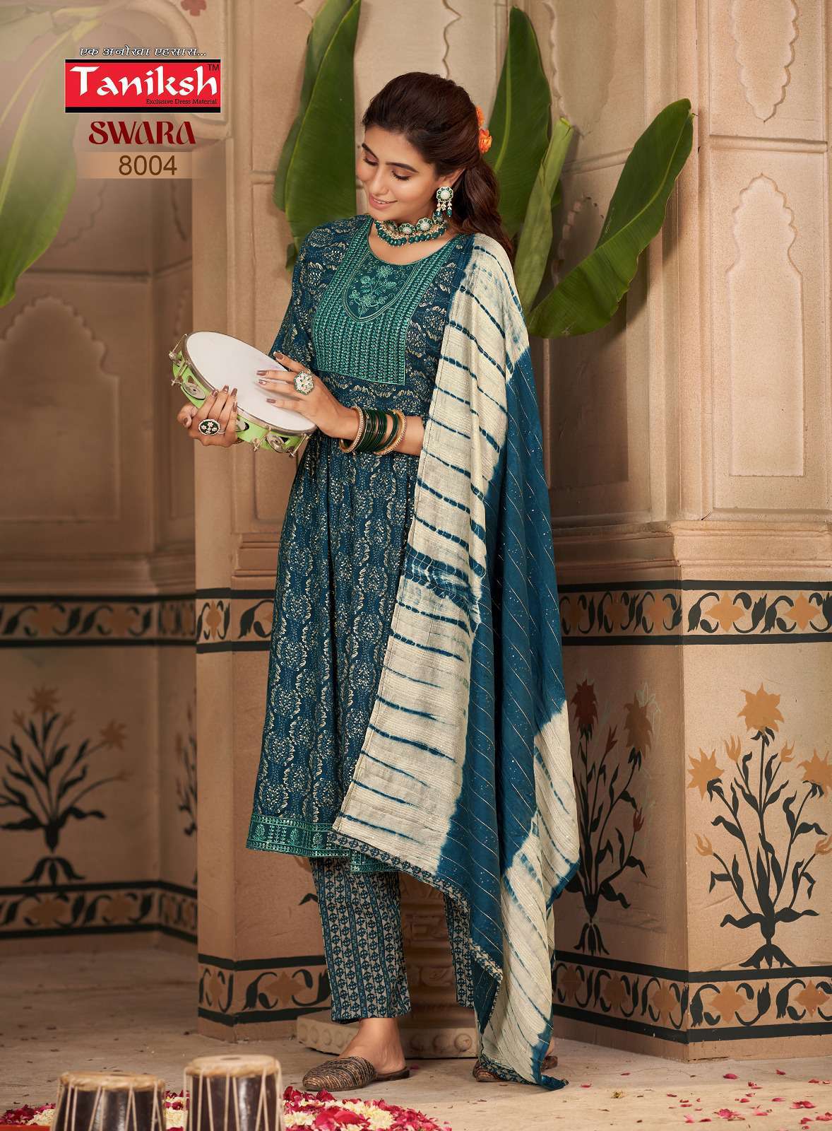 Taniksh Swara Vol 8 New Designs Readymade Nayra Cut Dress Catalog Dealers