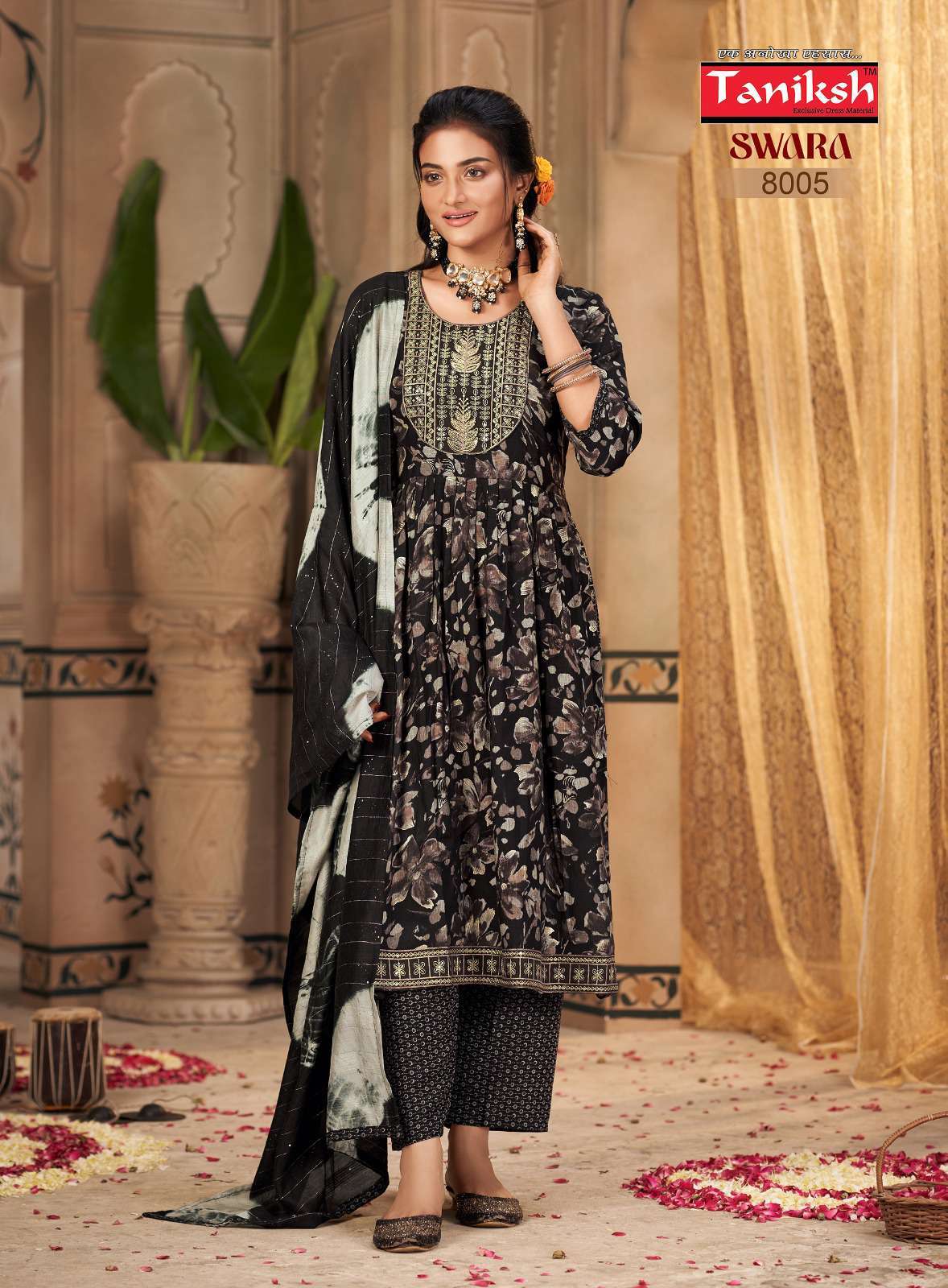 Taniksh Swara Vol 8 New Designs Readymade Nayra Cut Dress Catalog Dealers