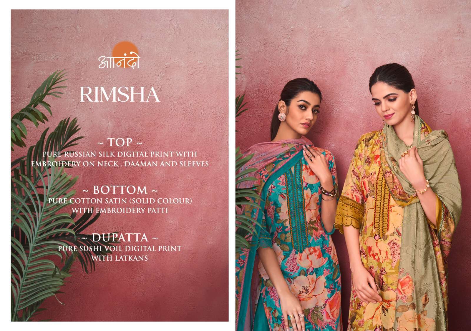 Jay Vijay Anando Rimsha 3132 Fancy Russian Silk Traditional Wear Suit ...