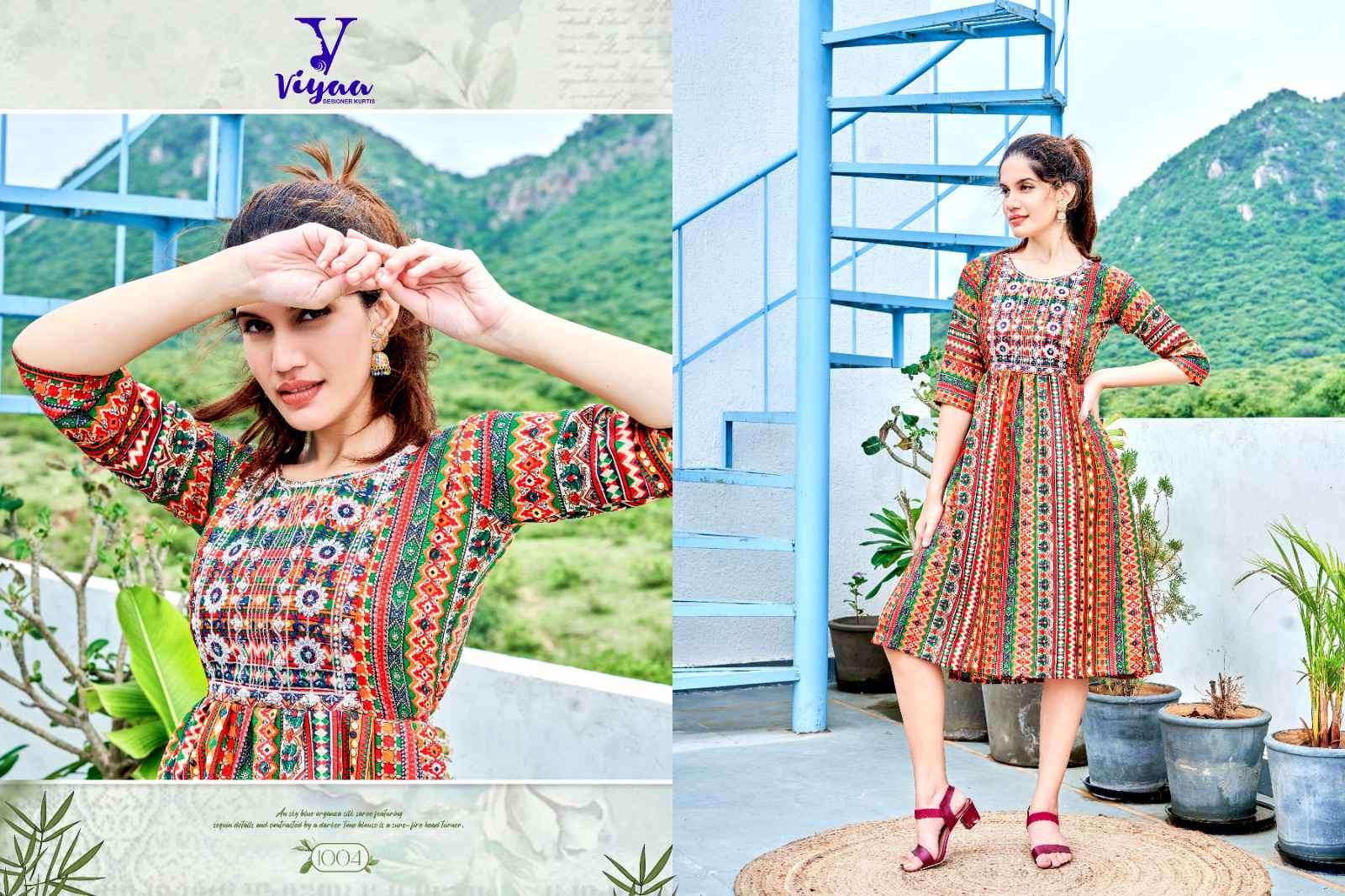 Viyaa Designer Maira Vol 5 New Designs Fancy Nayra Style Kurti Catalog Dealers