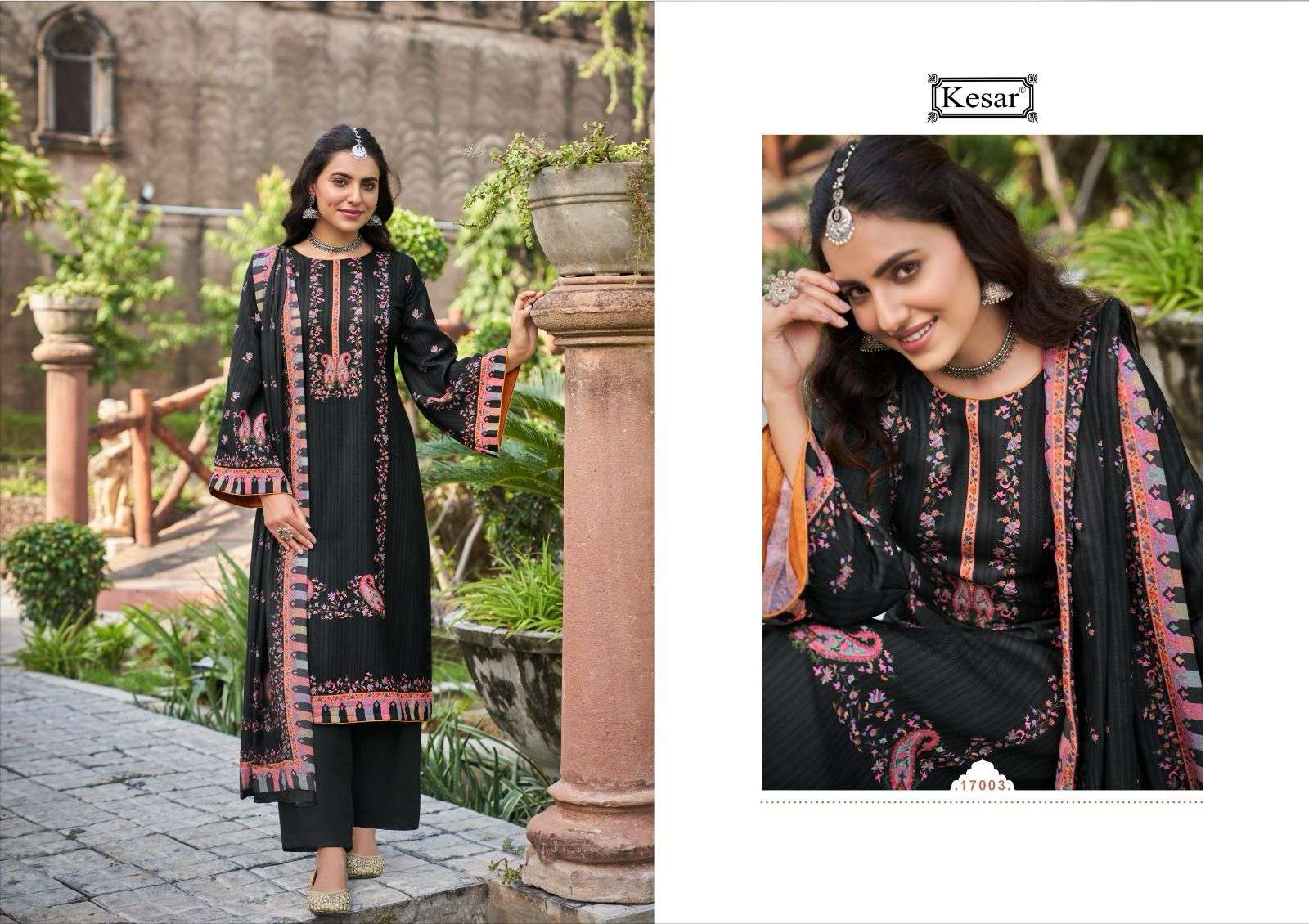 Karachi Prints Kesar Libaas E Ishq Exclusive Pashmina Fancy Suits New Designs