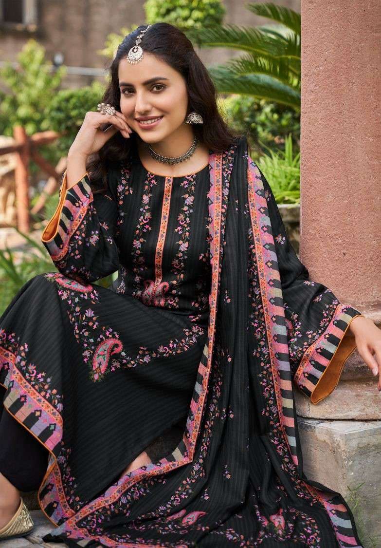 Karachi Prints Kesar Libaas E Ishq Exclusive Pashmina Fancy Suits New Designs