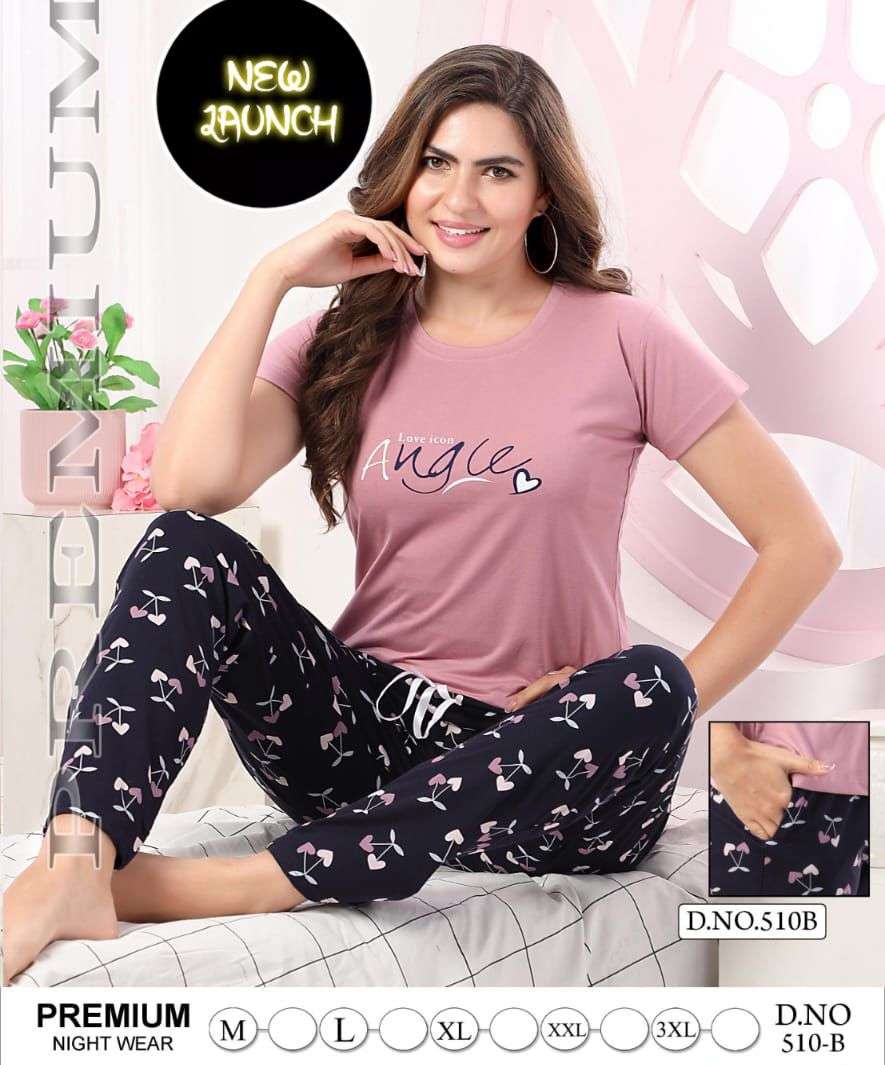 Summer Special Vol 510 D Premium Wear Night Suit Ladies Collection