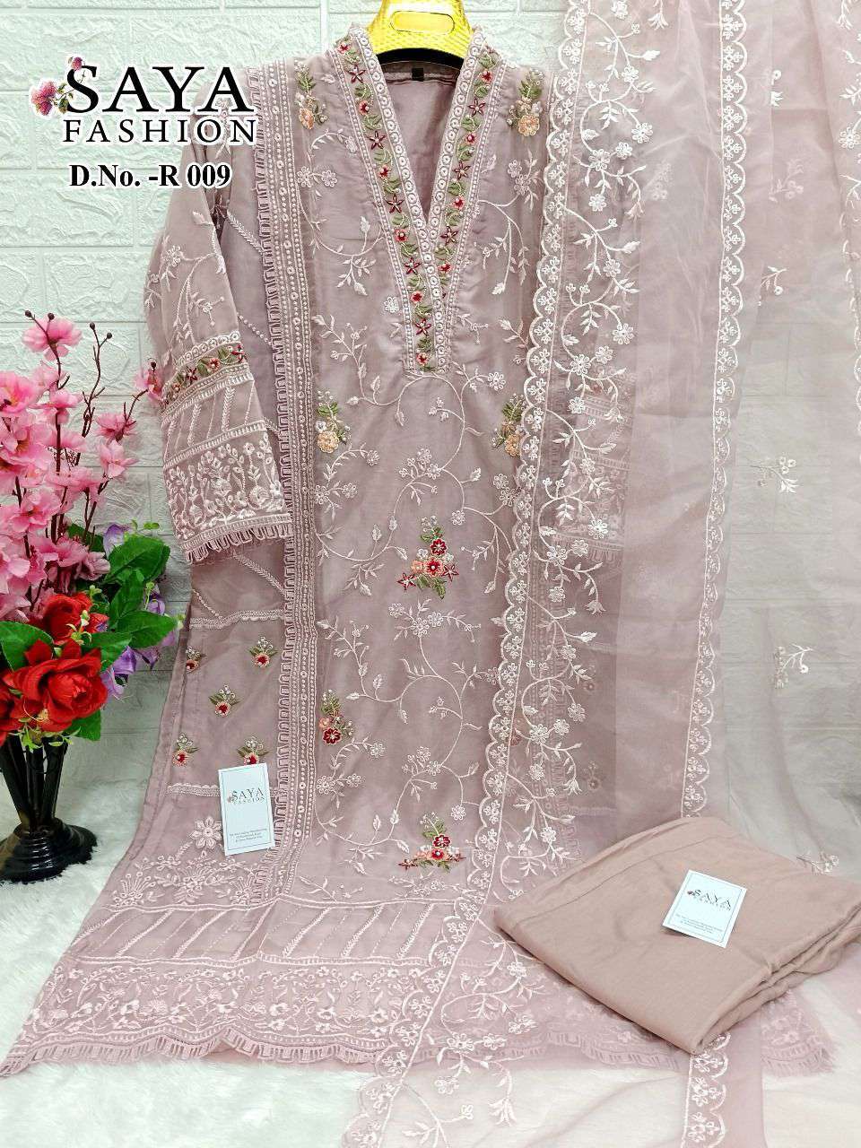 Saya Fashion R 009 Readymade Designer Pakistani Dress Festive Collection