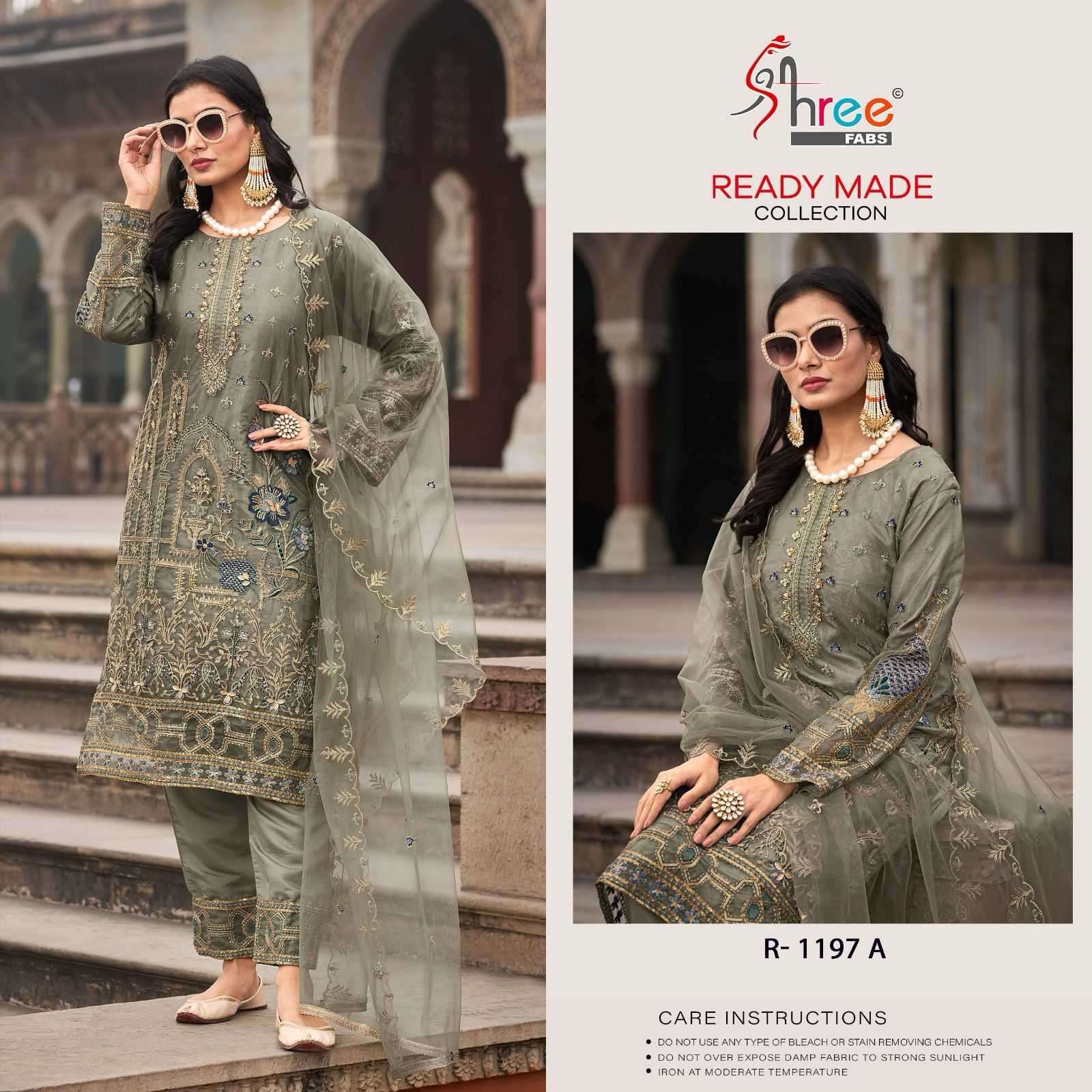 Shree Fabs R 1197 A Stylish Pakistani Readymade Collection