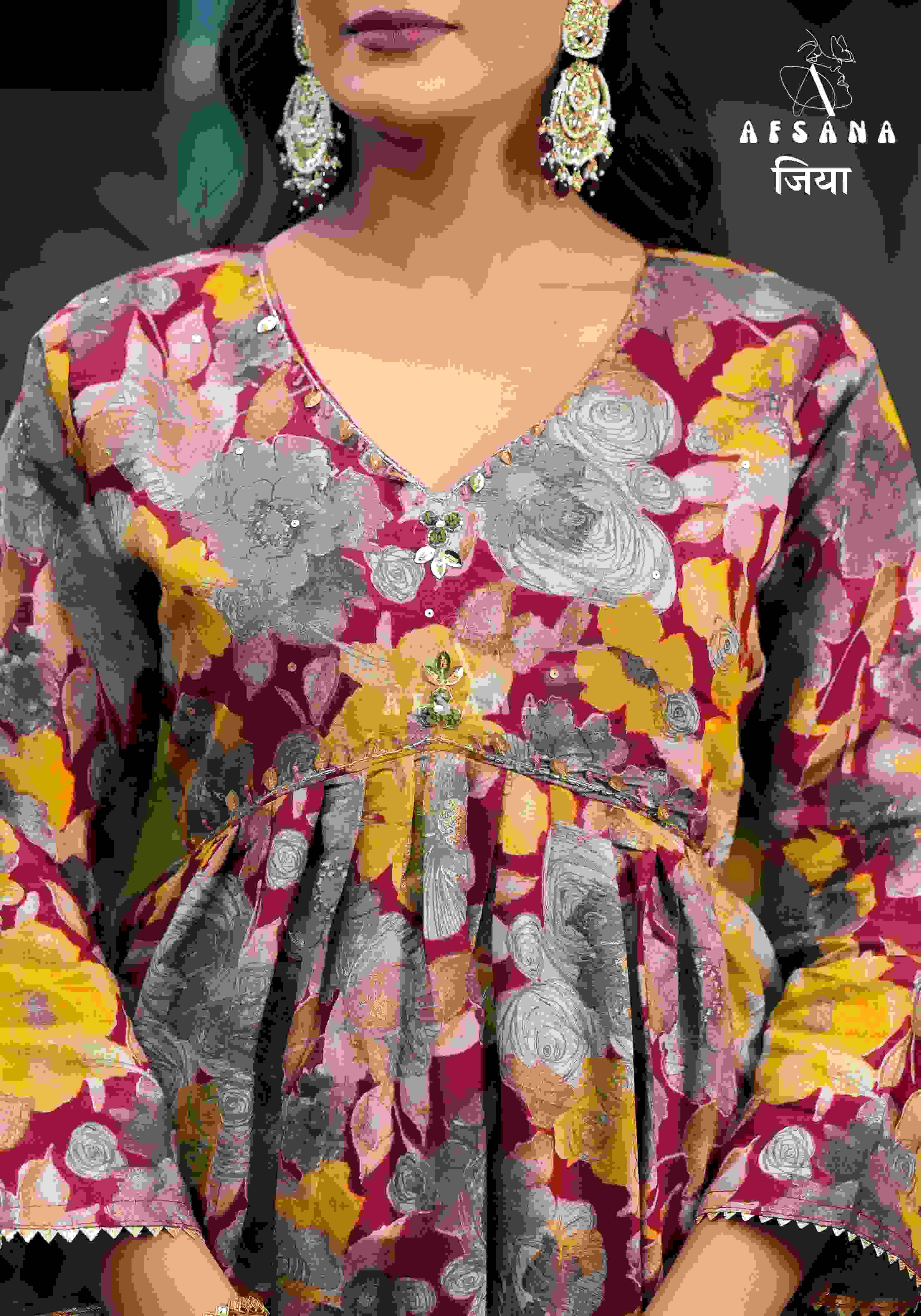 Afsana Jiya Premium Designs Fancy Aaliya Suits New Collection