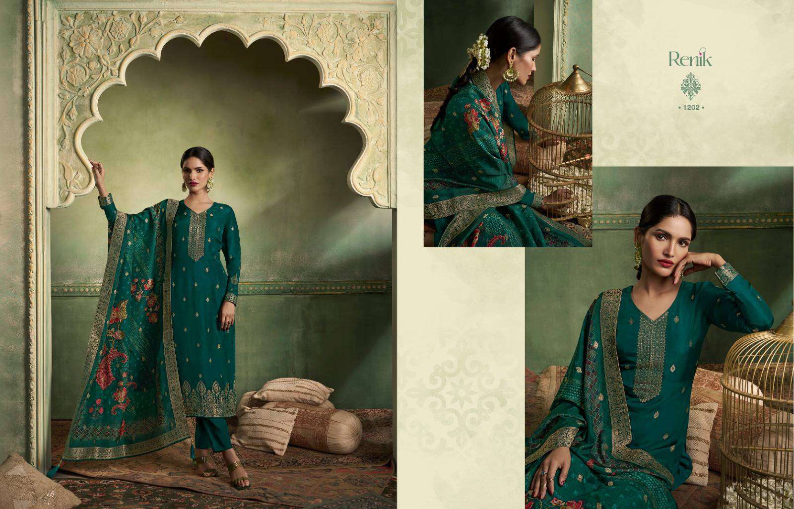 Renik Khwaab Vol 2 Classy Designs Dola Jacquard Dress Festive Collection