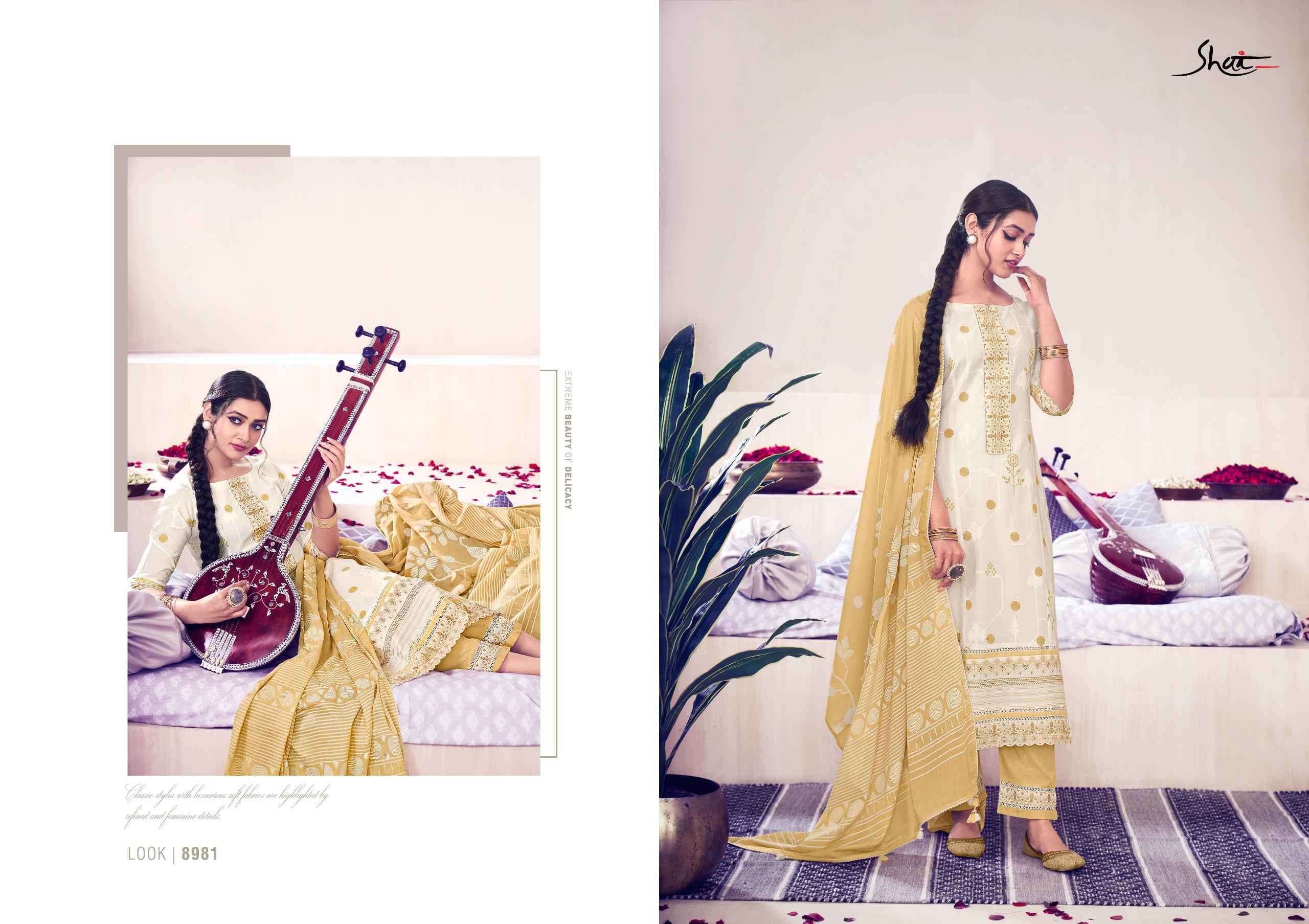 Jay Vijay Shai Sitaar Fancy Block Print Cotton Ladies Salwar Suit Dealers