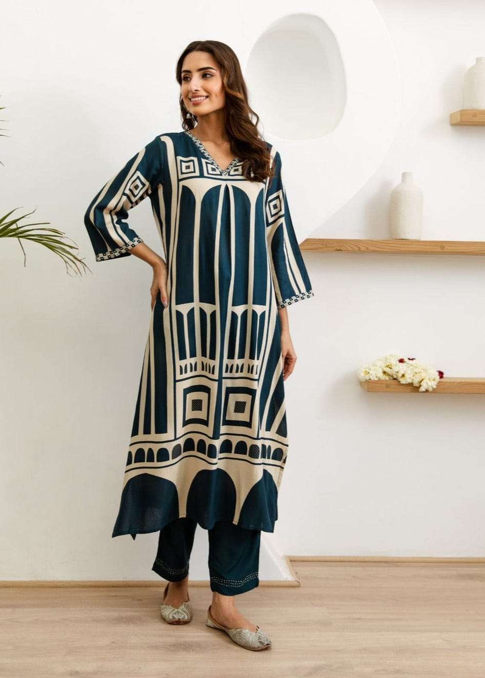 Afsana 2154 Fancy Cord Style Top Bottom Sets Combo Designs