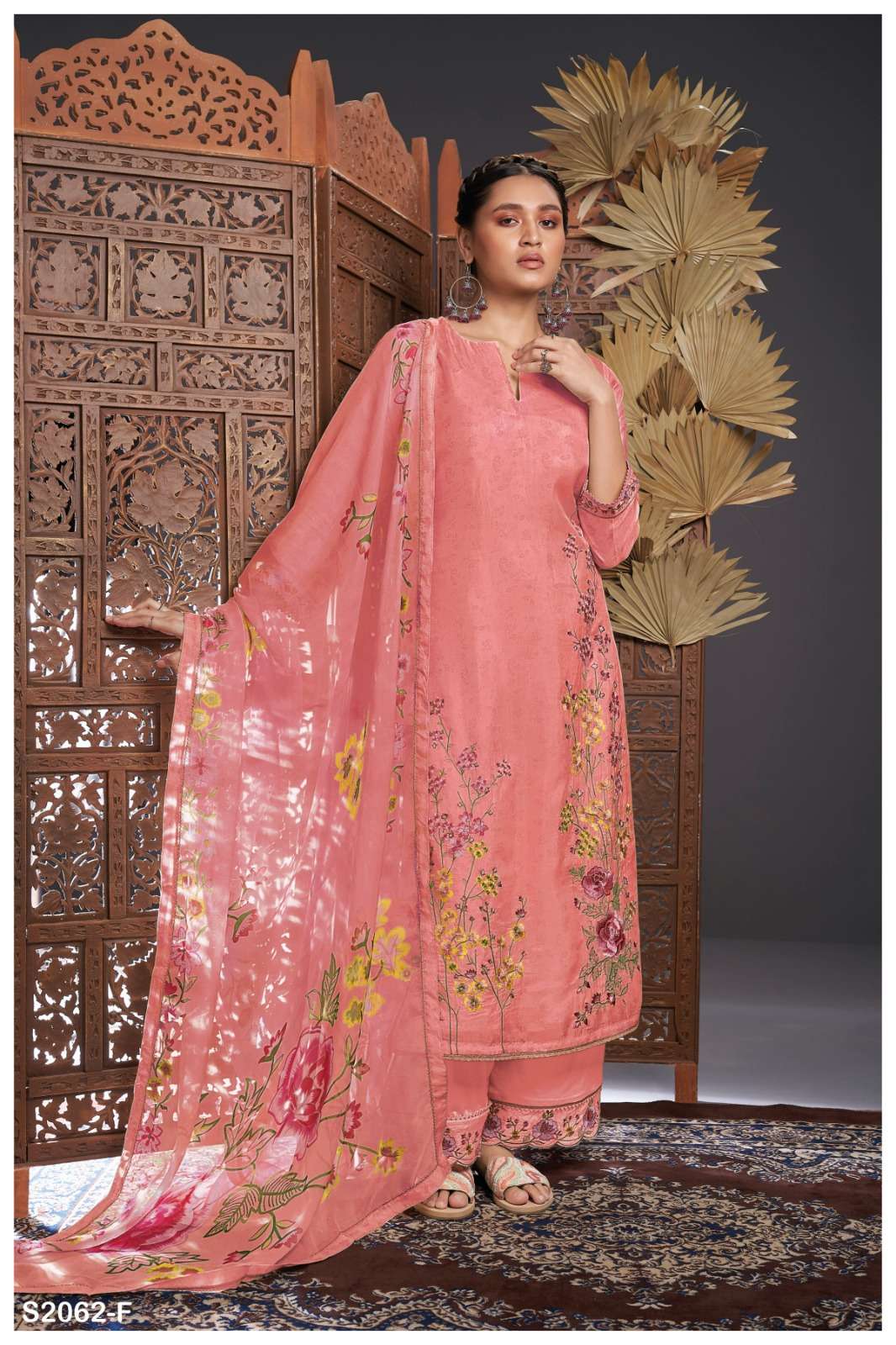 Ganga Fashion Romy 2062 New Colors Designer Silk Suit Catalog Dealer