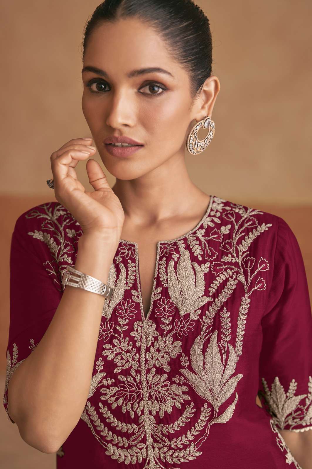 Gulkayra Haniya 7505 Colors Designer Top Palazzo Dress Latest Collection