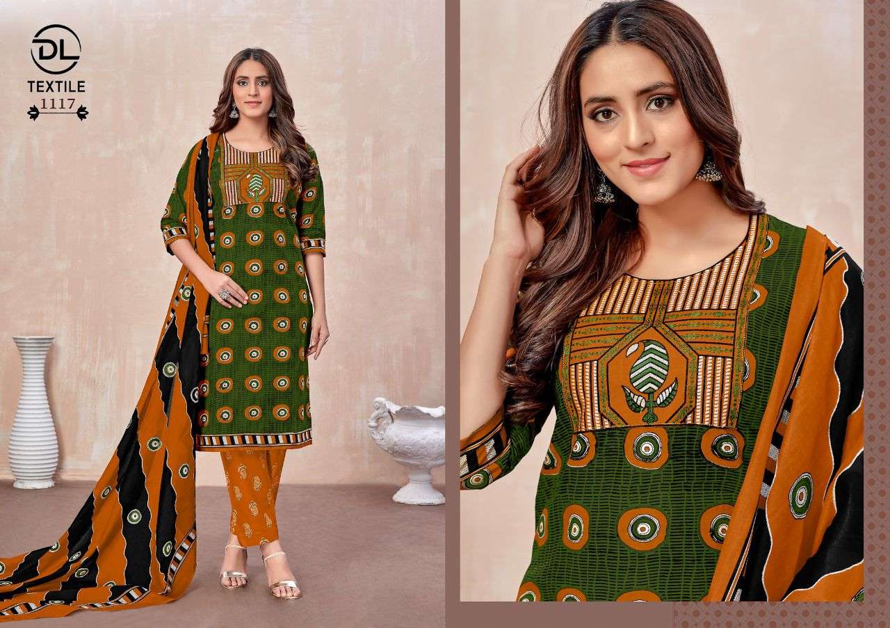 Dl Textiles Top Secret Vol 2 Cotton Readymade 3 Piece Designs