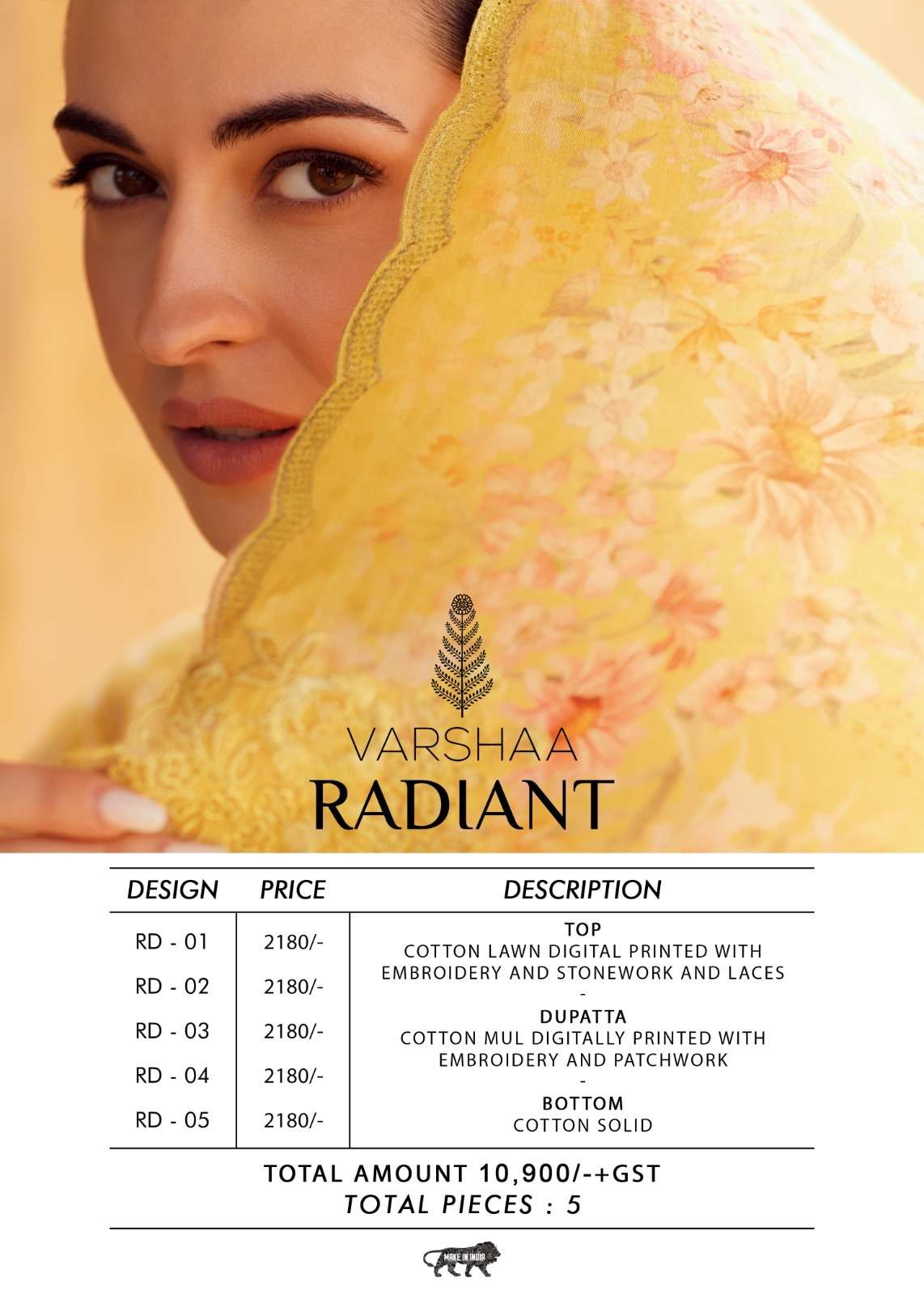 Varsha Radiant Exclusive Ladies Suit Summer Wear Latest Catalog