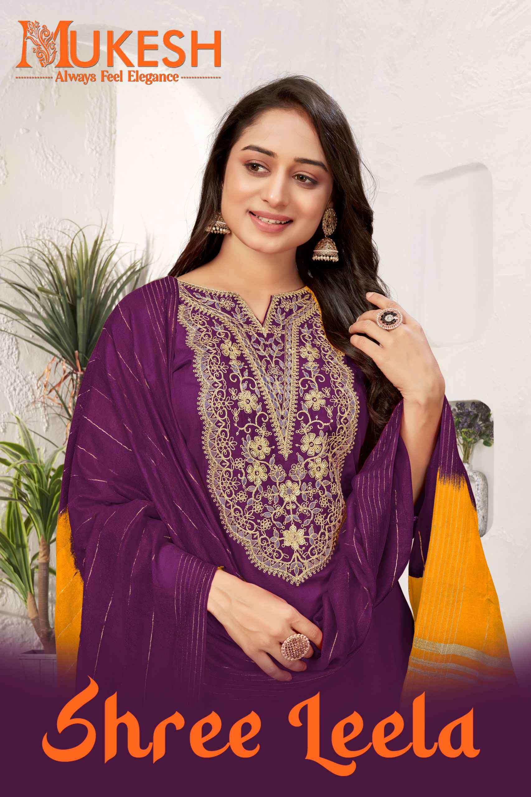 Mukesh Shree Leela Readymade Fancy 3 Piece Sets Designs