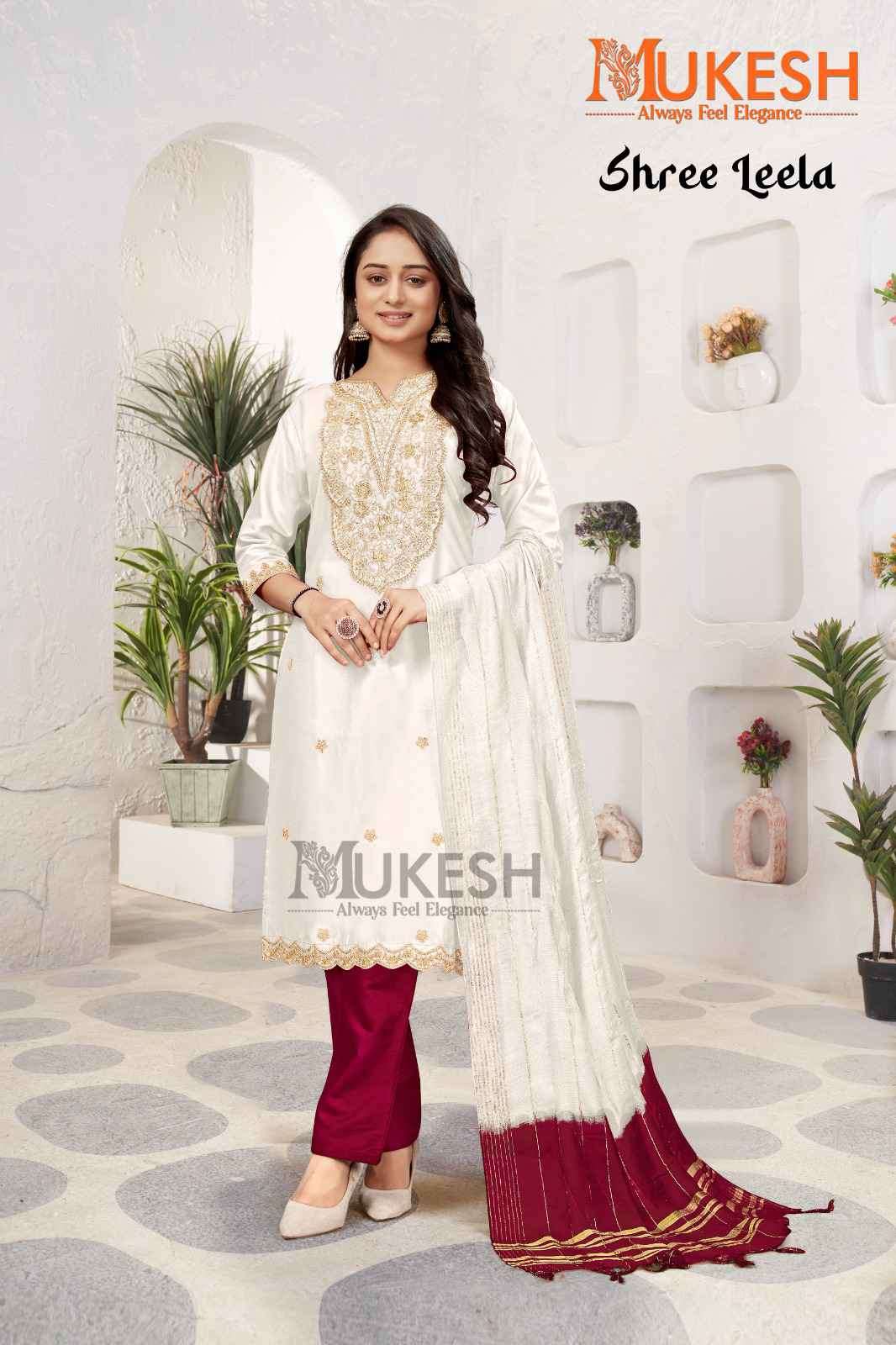 Mukesh Shree Leela Readymade Fancy 3 Piece Sets Designs
