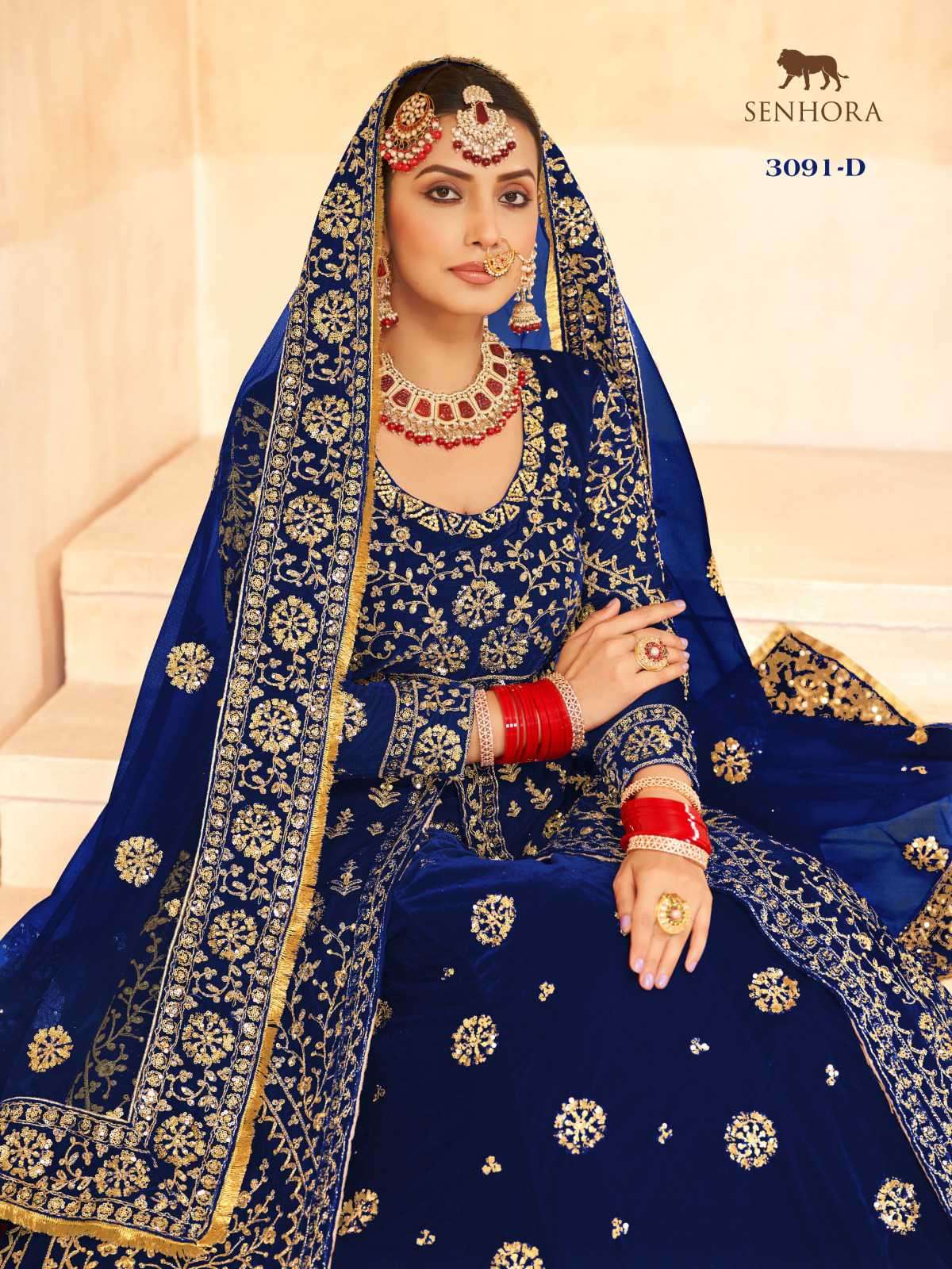 Senhora Kashish Bridal 3091 Colors Wedding Lehenga Supplier Surat