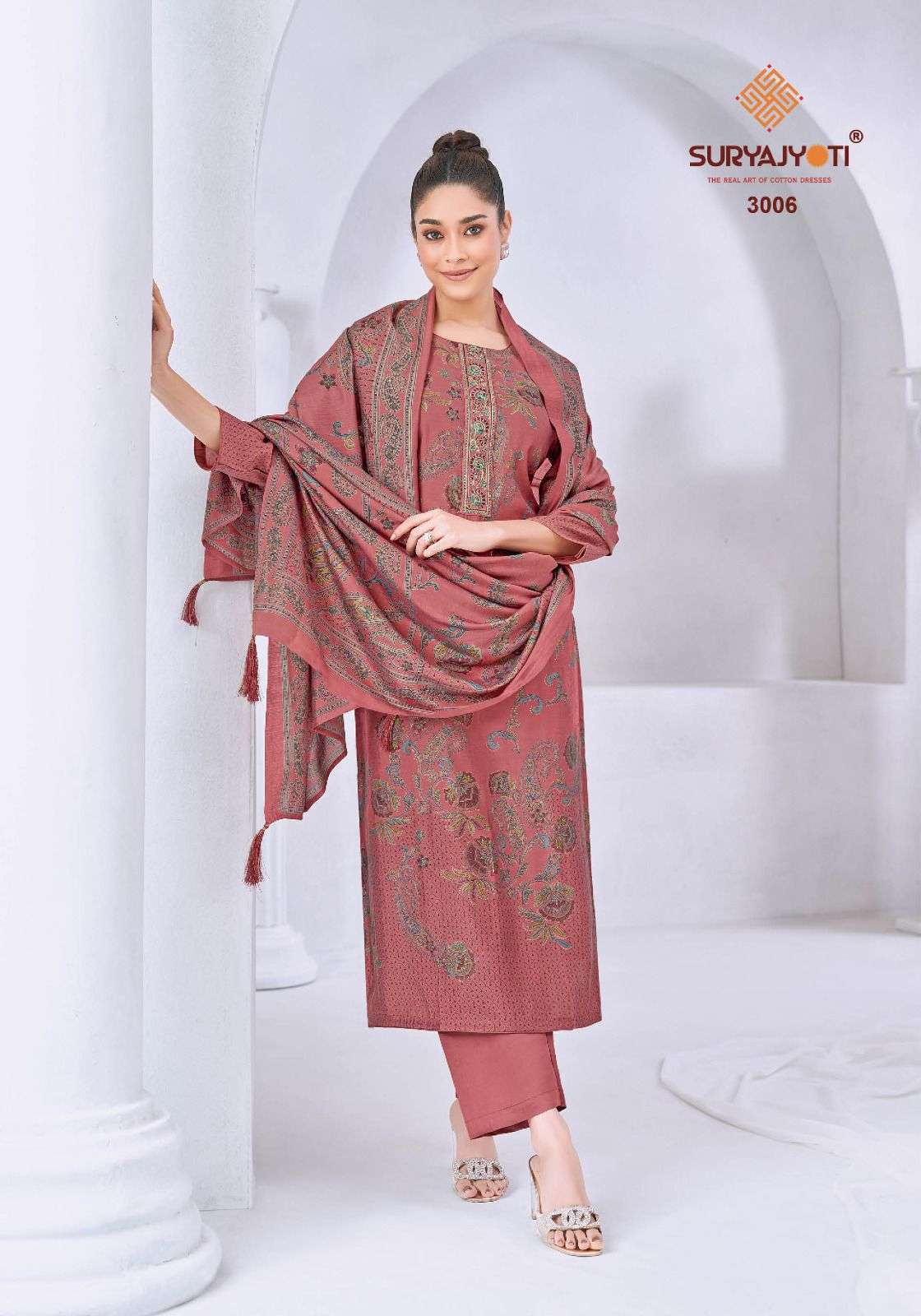 Suryajyoti Kajal Vol 3 Exclusive Fancy Modal Suit Catalog Wholesalers