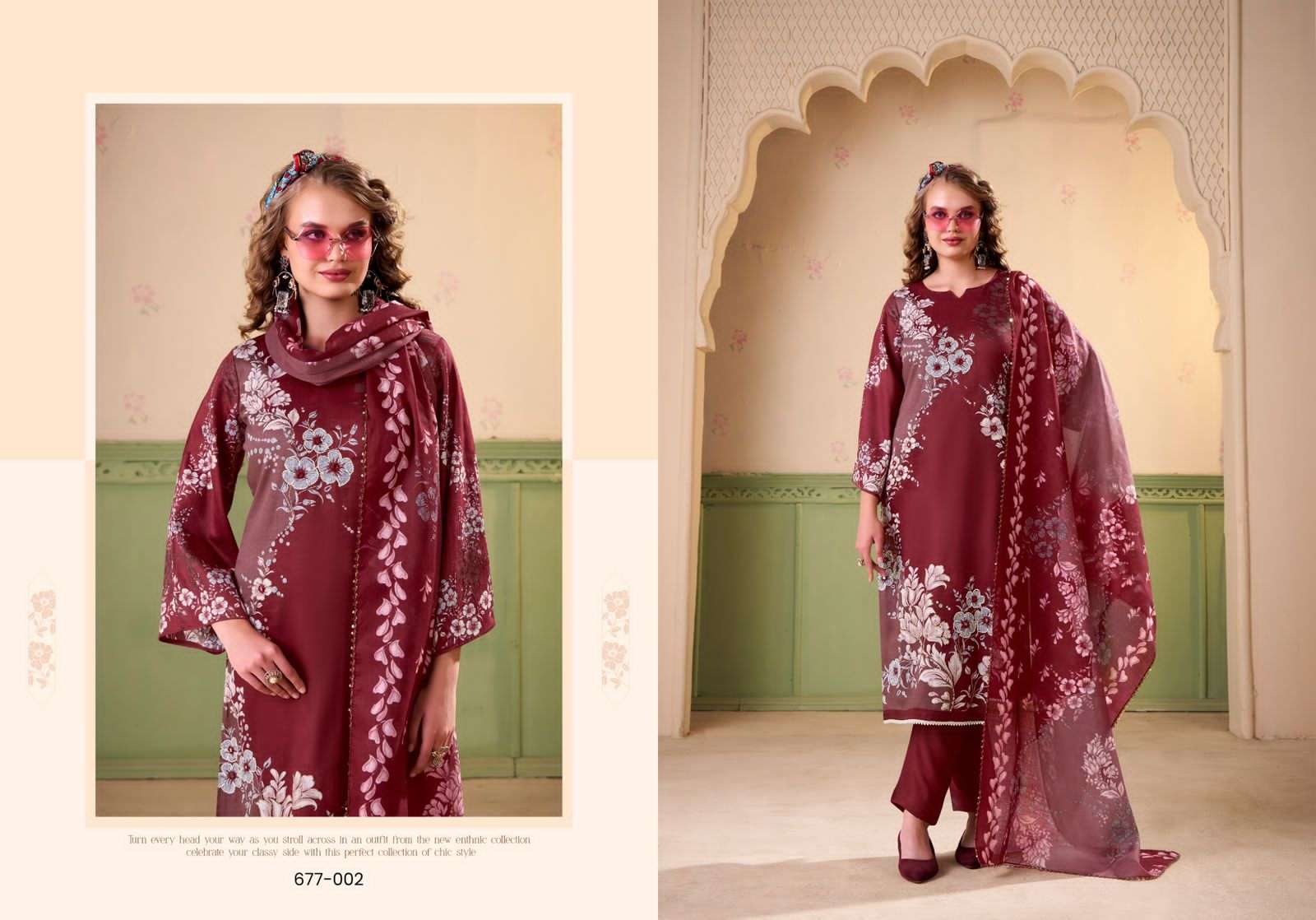 Zulfat Rawiya Exclusive Pure Jam Cotton Satin Suit Wholesalers