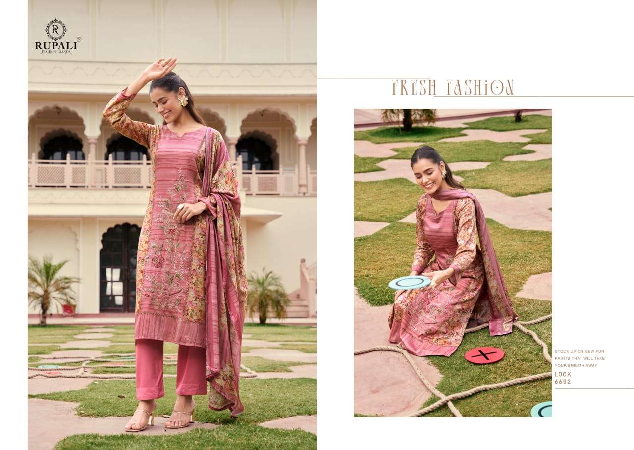 Rupali Fashion Hasi Khusi Main Designer Work Pashmina Suit Catalog ...