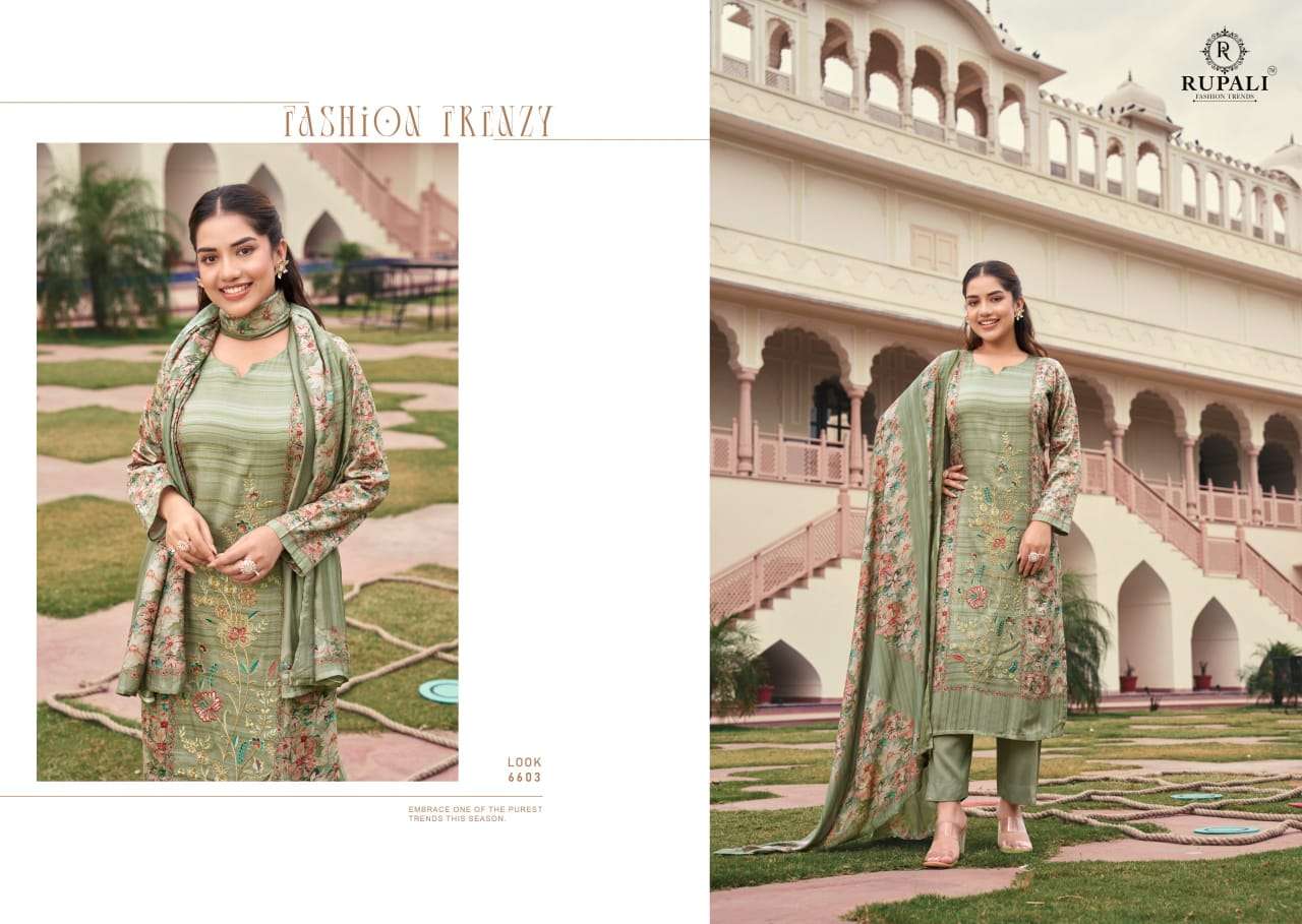 Rupali Fashion Hasi Khusi Main Designer Work Pashmina Suit Catalog ...