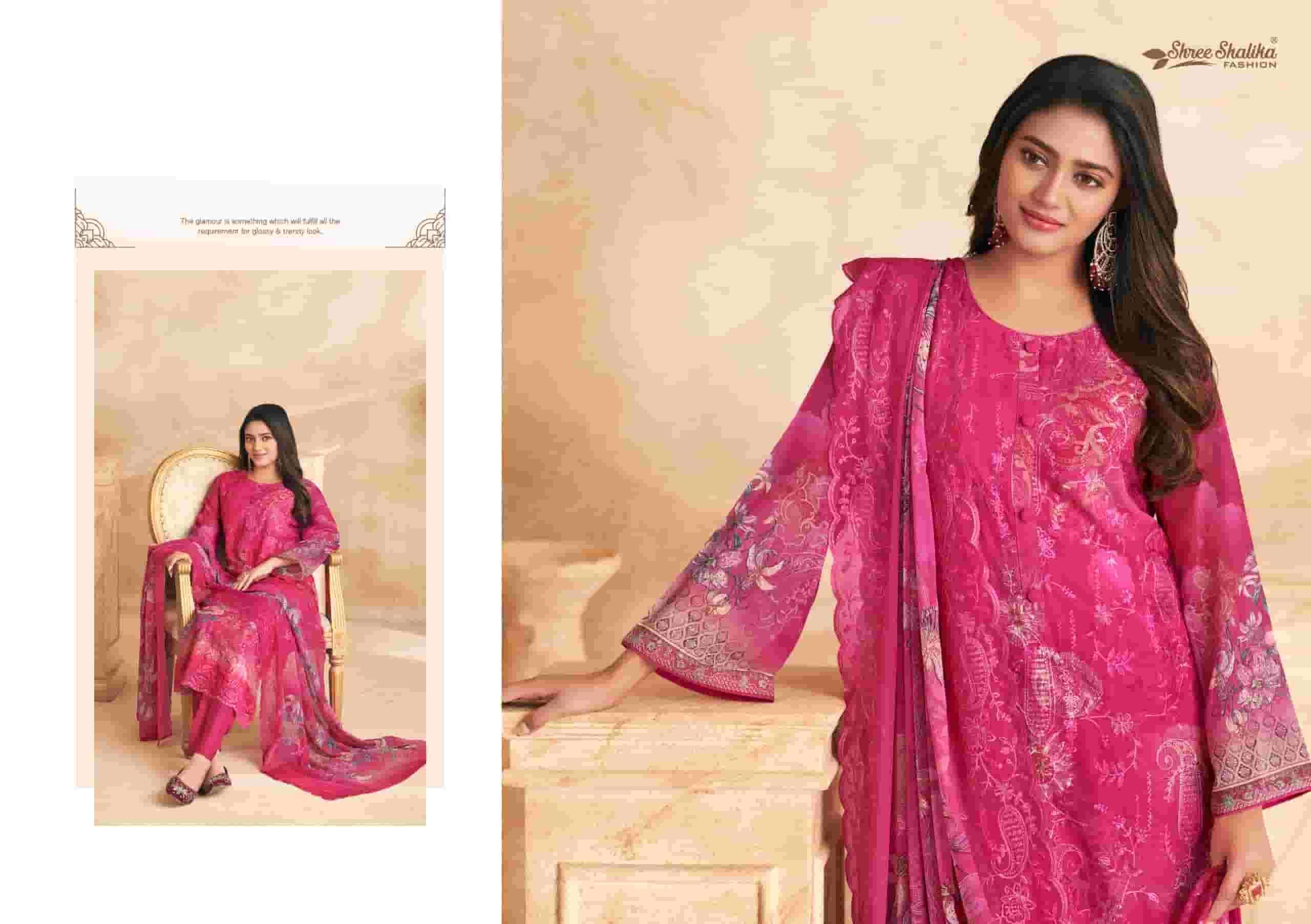 Shree Shalika Vol 113 Premium Wear Georgette Ladies Suit Catalog Wholesale