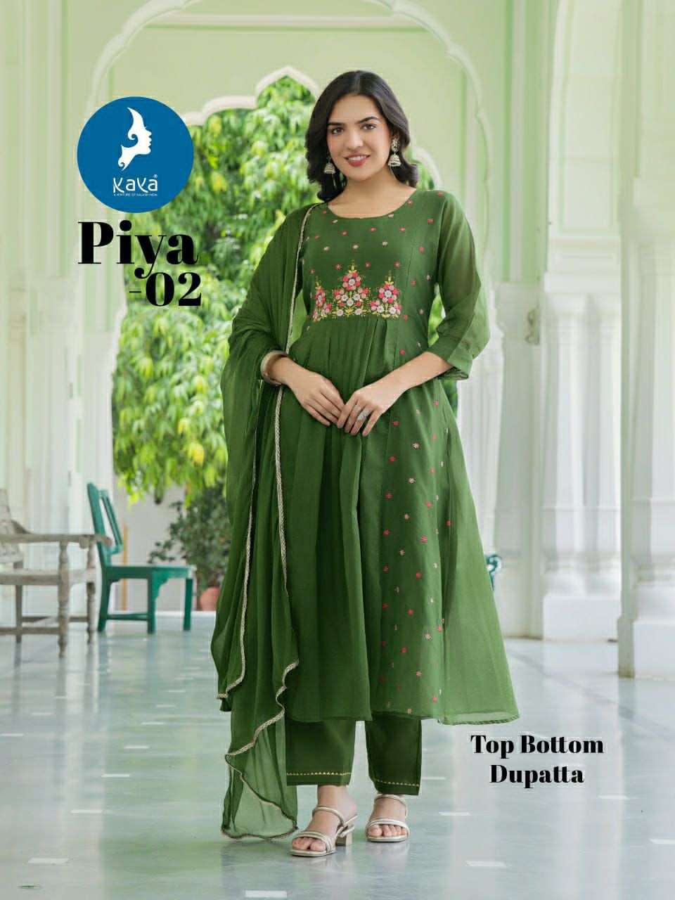 Kaya Piya Premium Style 3 Piece Pair Catalog Exporters