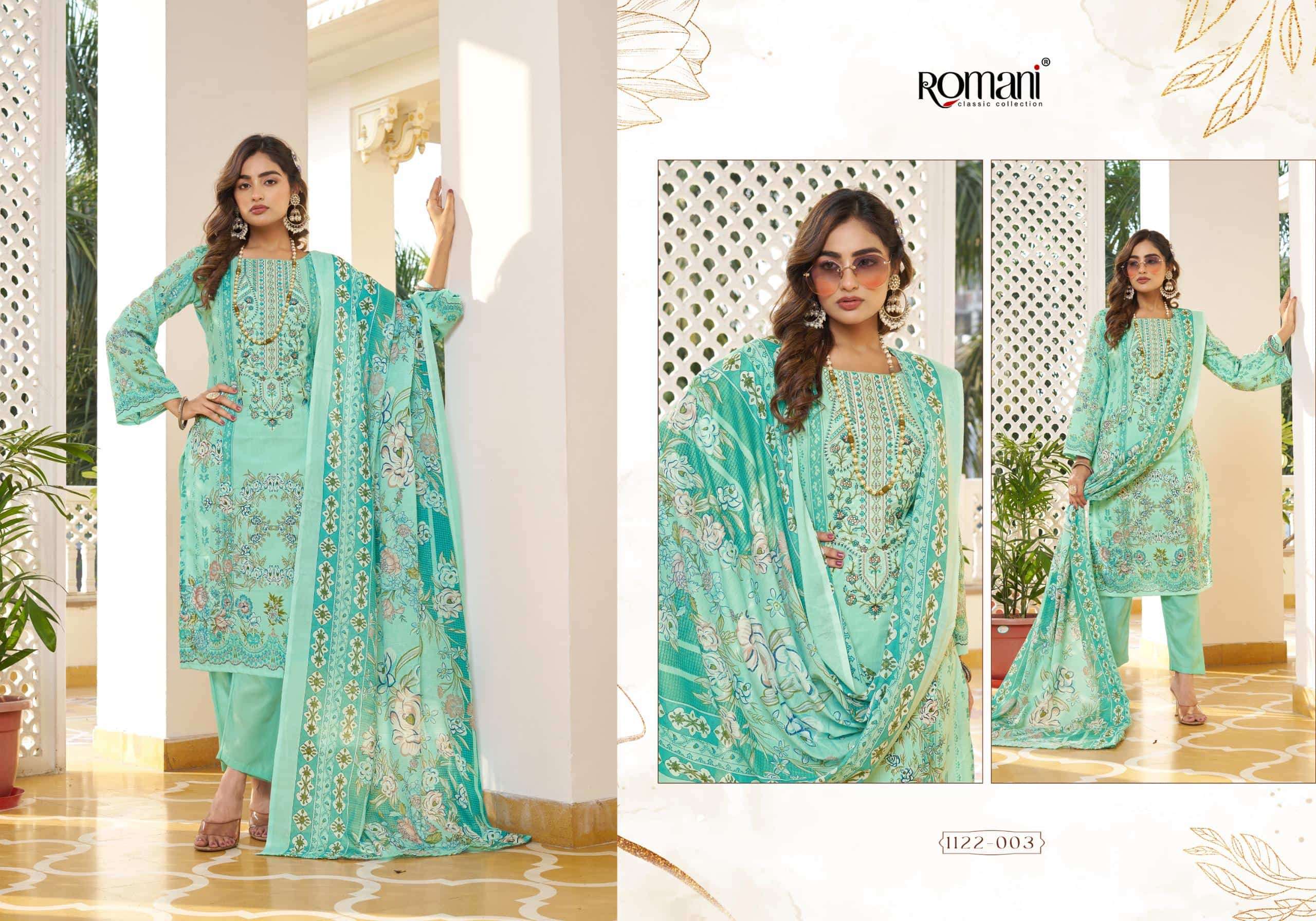 Romani Aarzu Vol 24 fancy Cotton Dress Material Catalog Suppliers