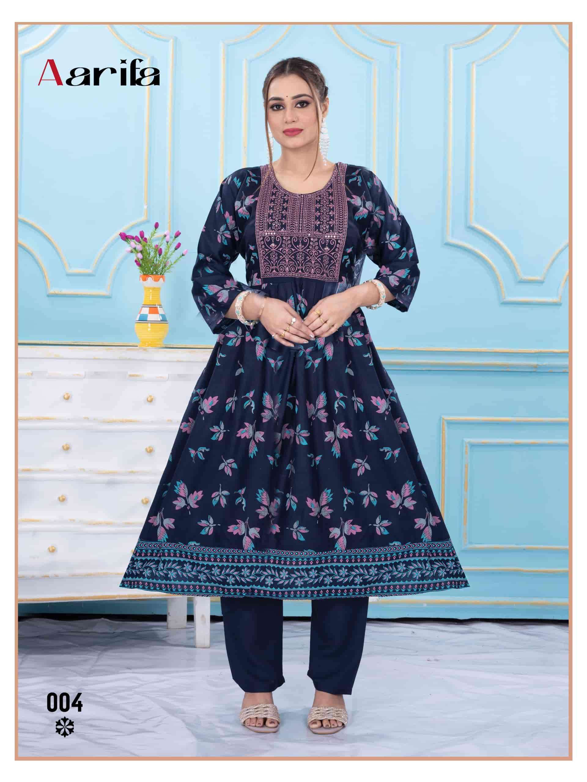 Beauty Queen Aarifa Premium Style Ladies Kurti Catalog Designs