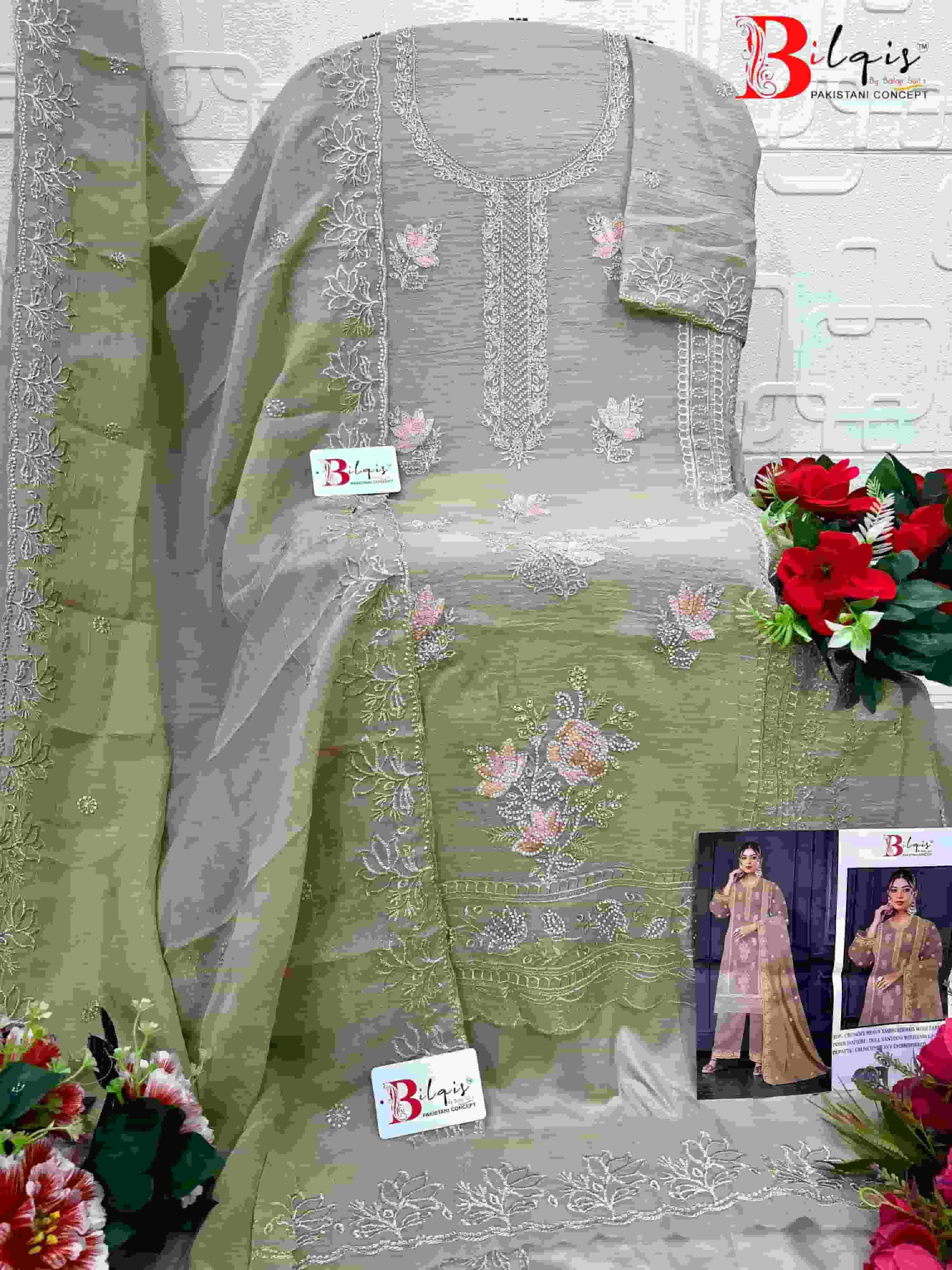 Bilqis B 236 Colors Festive Collection Pakistani Suit Catalog Exporters