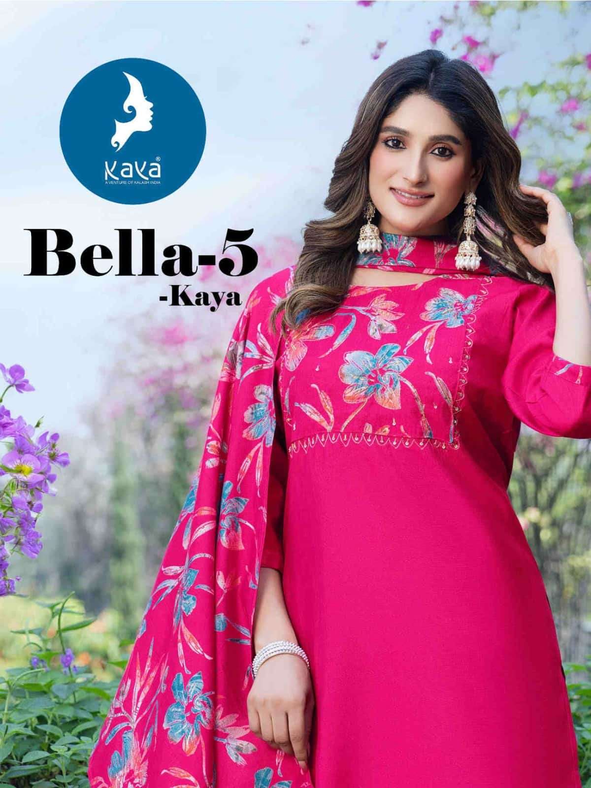 Kaya Bella Vol 5 Readymade Fancy 3 Piece Pair Catalog Wholesalers